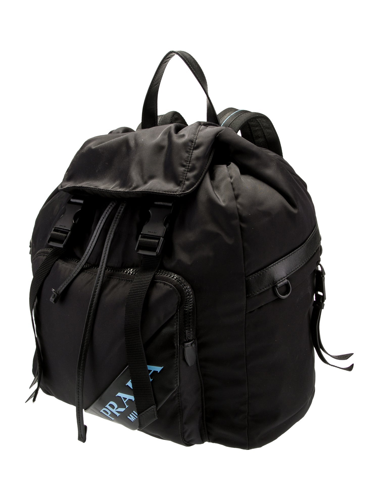 Prada Tessuto Nylon Montagna Sling Backpack - Black Backpacks, Handbags ...