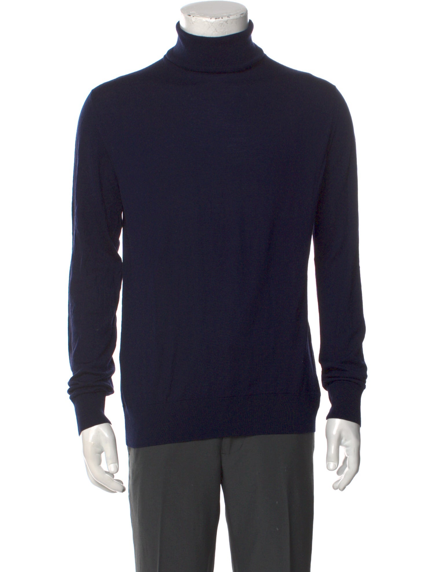 Prada 2015 Turtleneck Pullover - Blue Sweaters, Clothing - PRA967522 ...