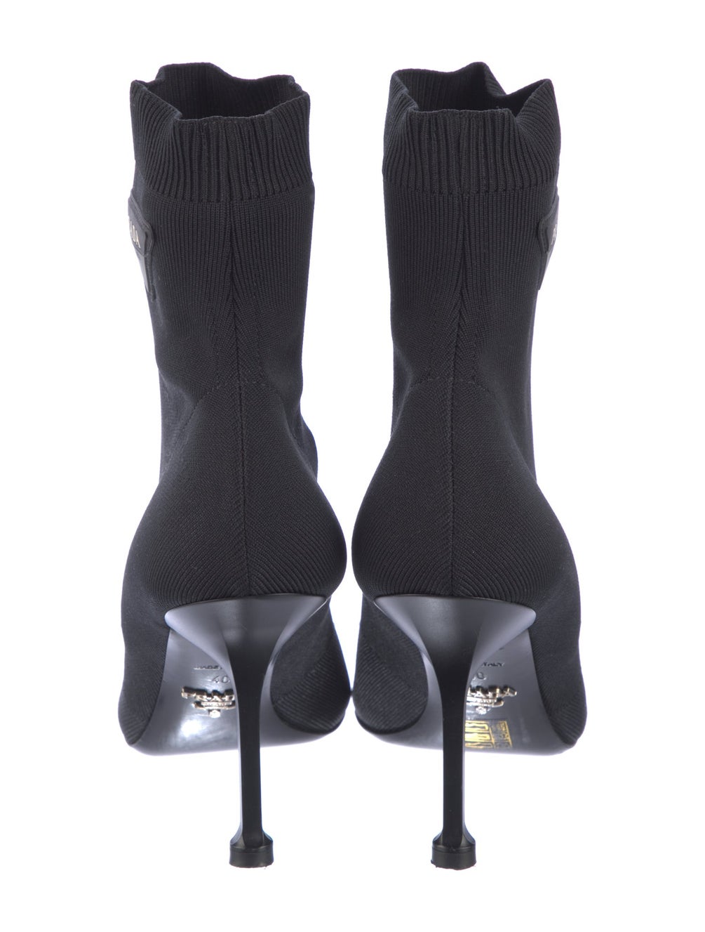 Prada Printed Sock Boots - Black Boots, Shoes - PRA969009 | The RealReal