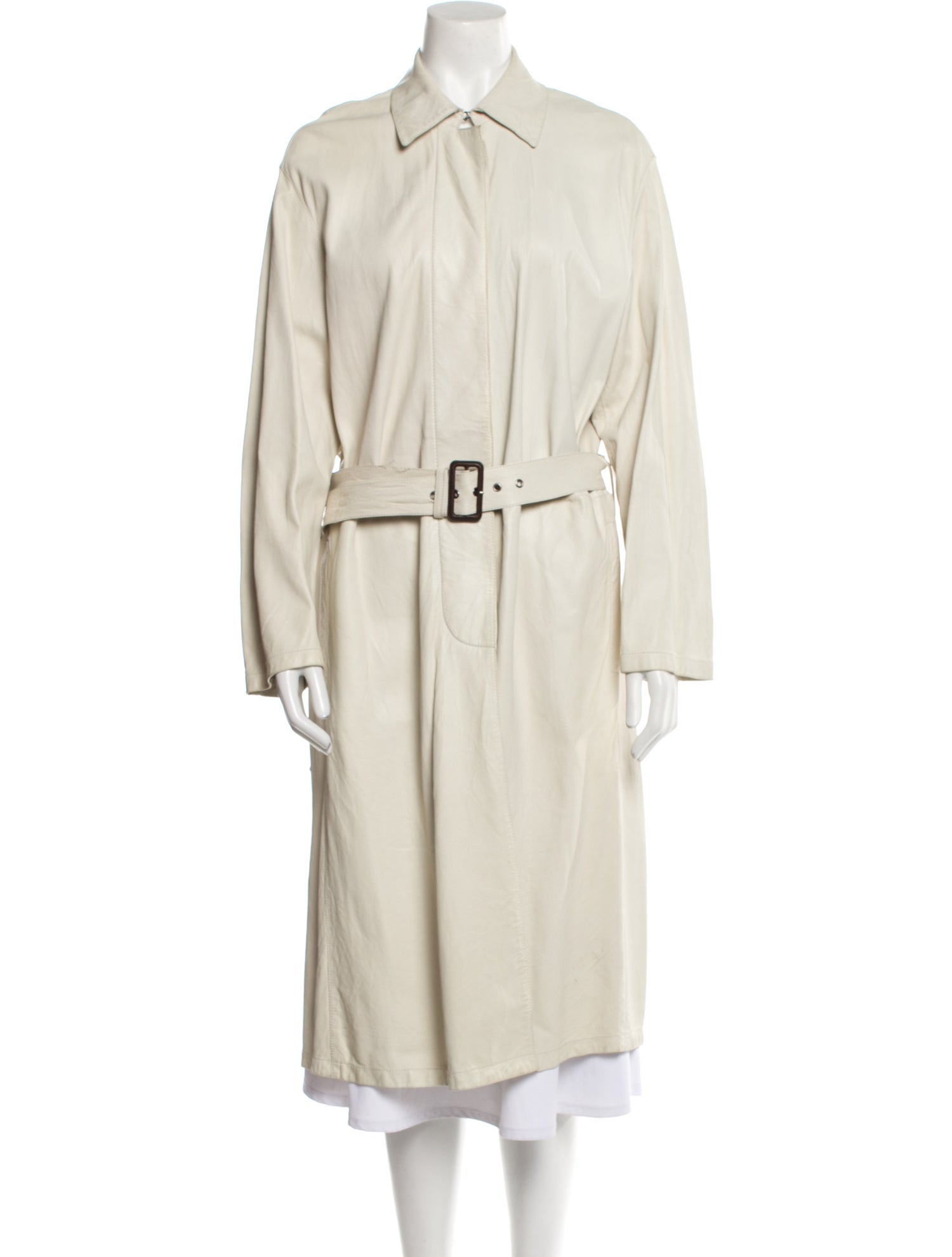 Max Mara Cashmere Trench Coat - Neutrals Coats, Clothing - MMA137888 | The RealReal
