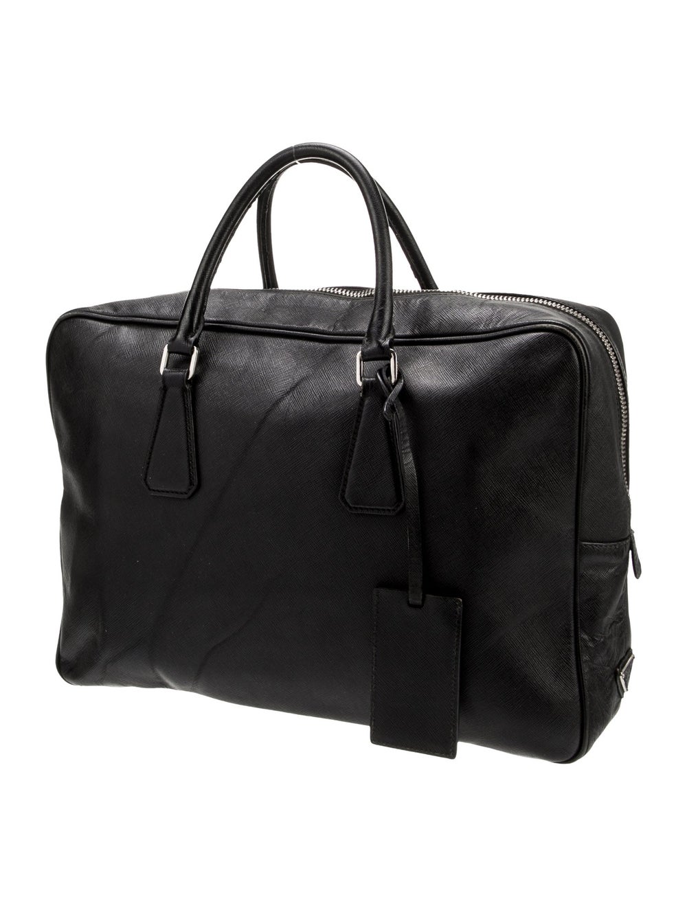 Prada Saffiano Lux Briefcase - Black Briefcases, Bags - PRA972736 | The ...