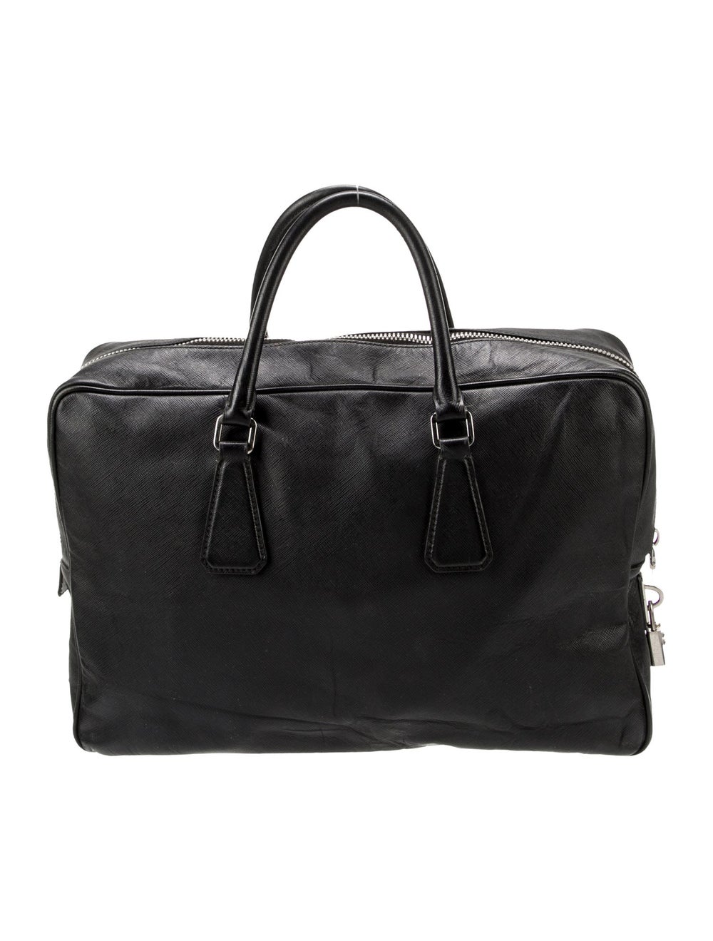 Prada Saffiano Lux Briefcase - Black Briefcases, Bags - PRA972736 | The ...