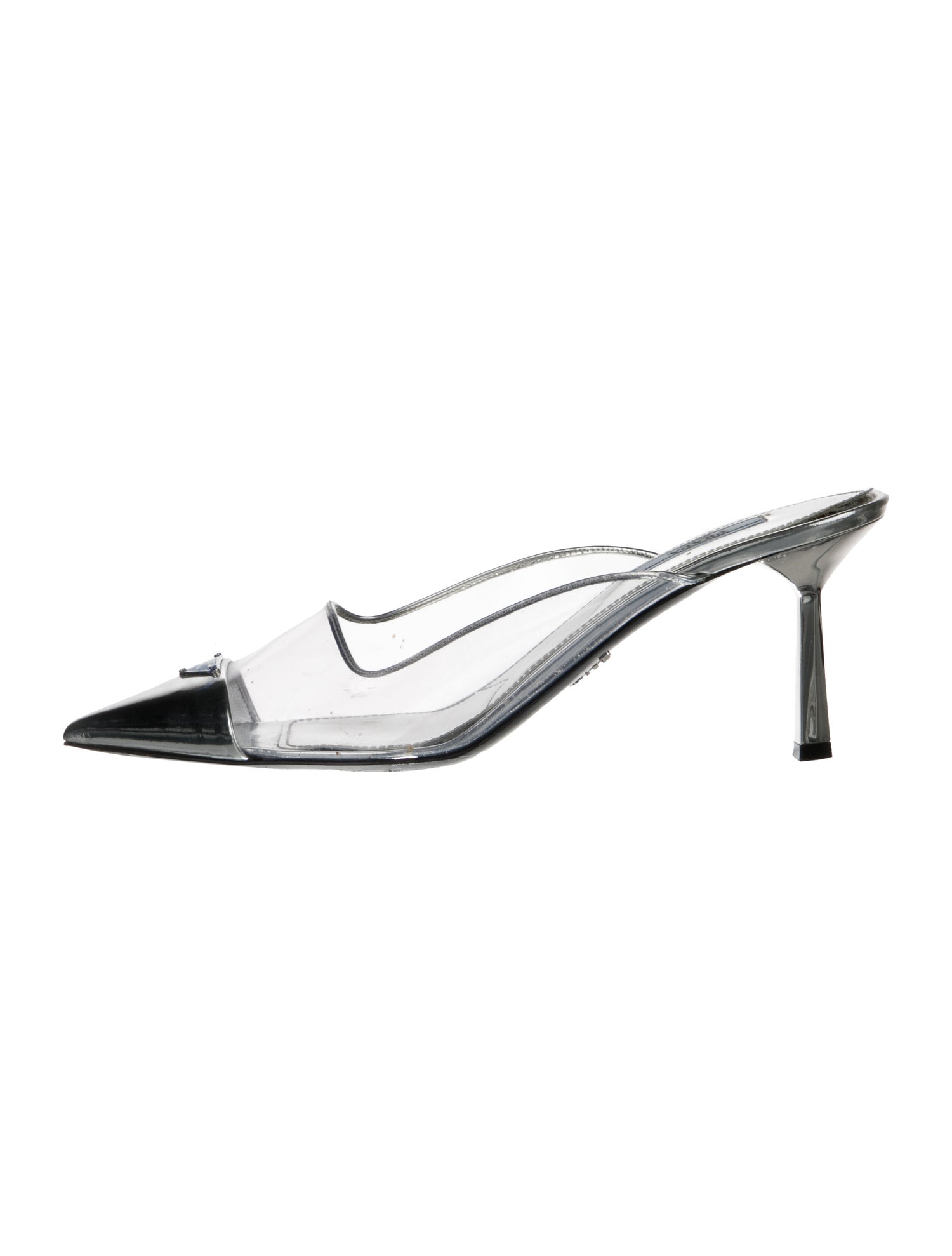 Prada PVC Animal Print Mules - Clear Pumps, Shoes - PRA972851 | The ...