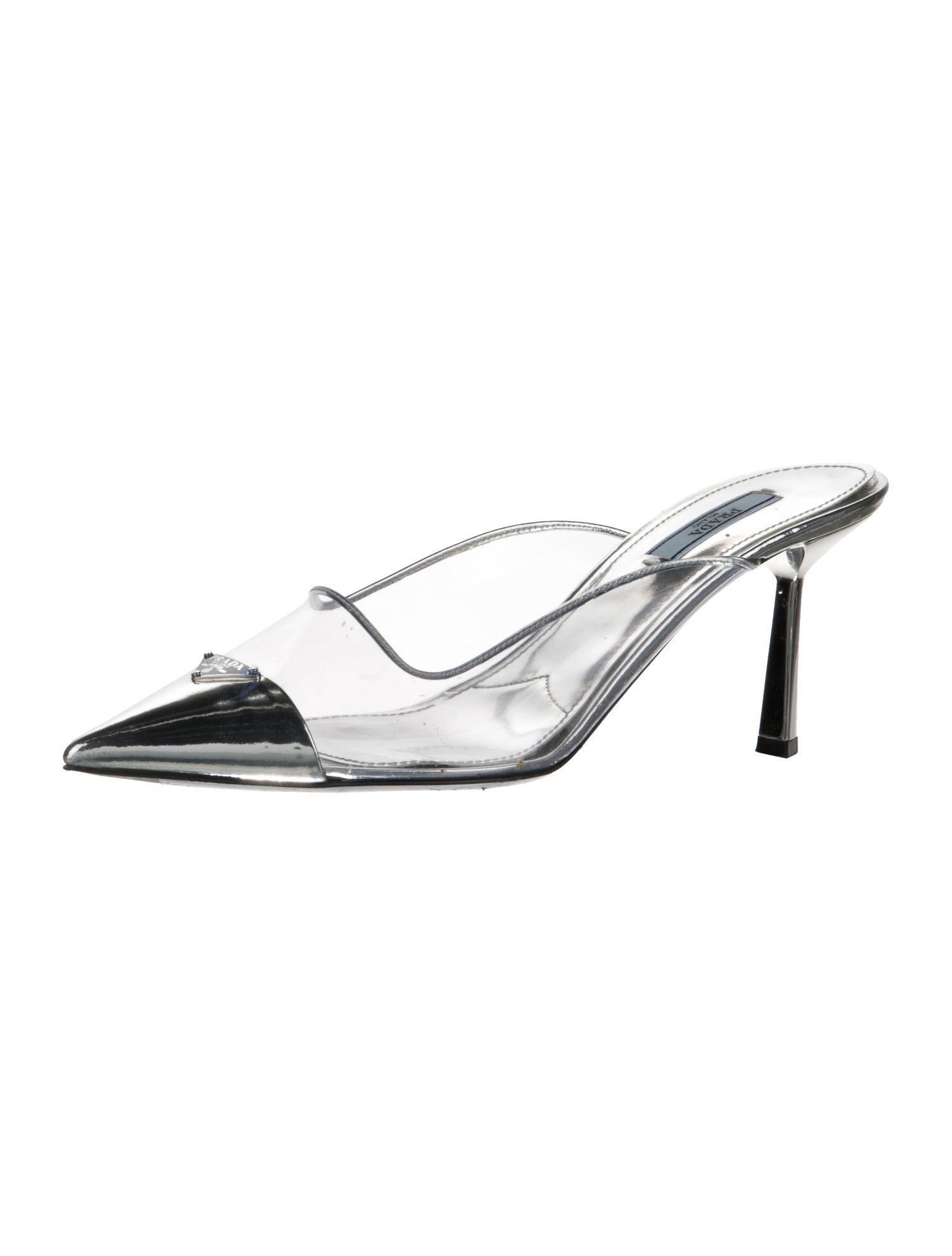 Prada PVC Animal Print Mules - Clear Pumps, Shoes - PRA972851 | The ...