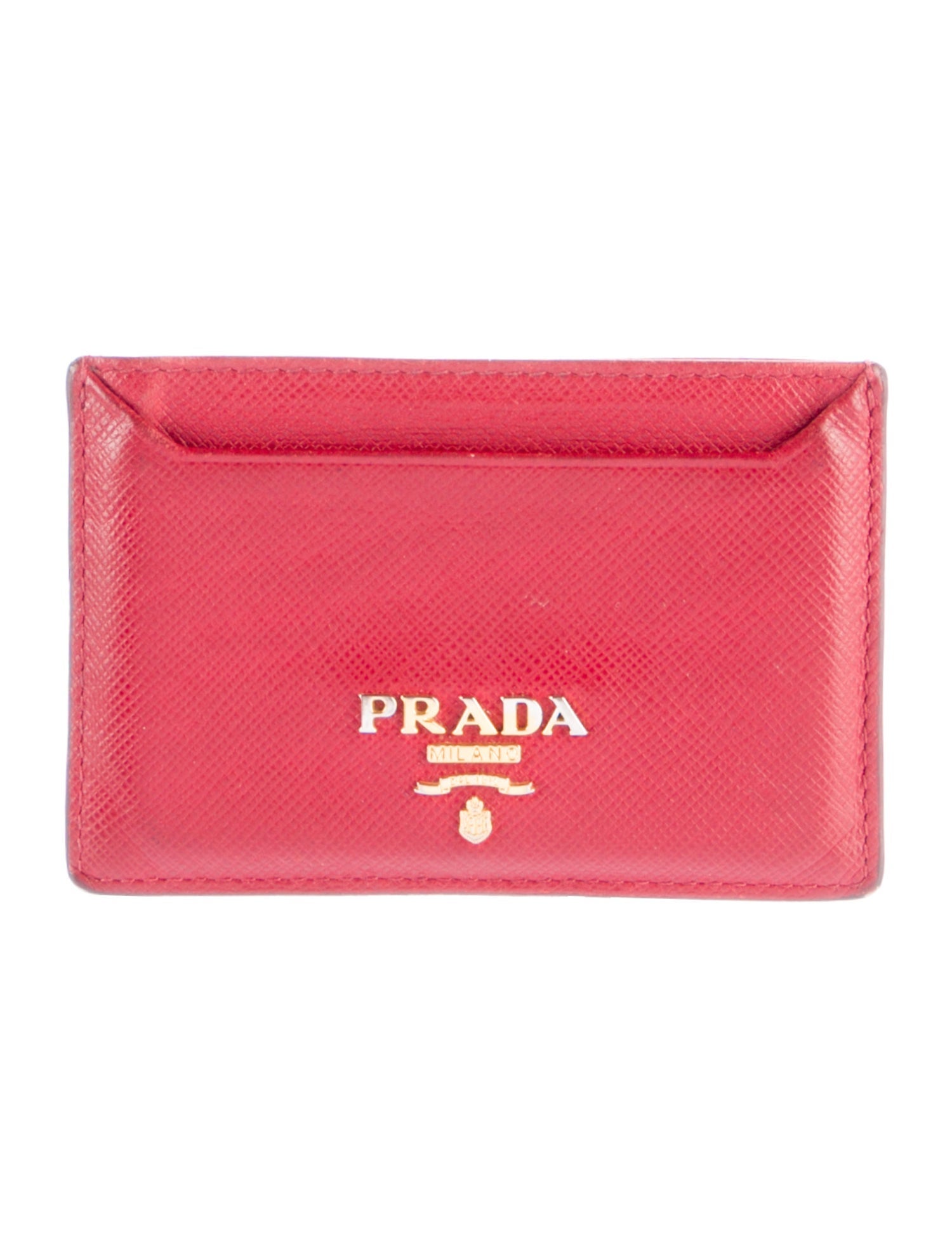 Prada Card Holder - Red Wallets, Accessories - PRA977582 | The RealReal