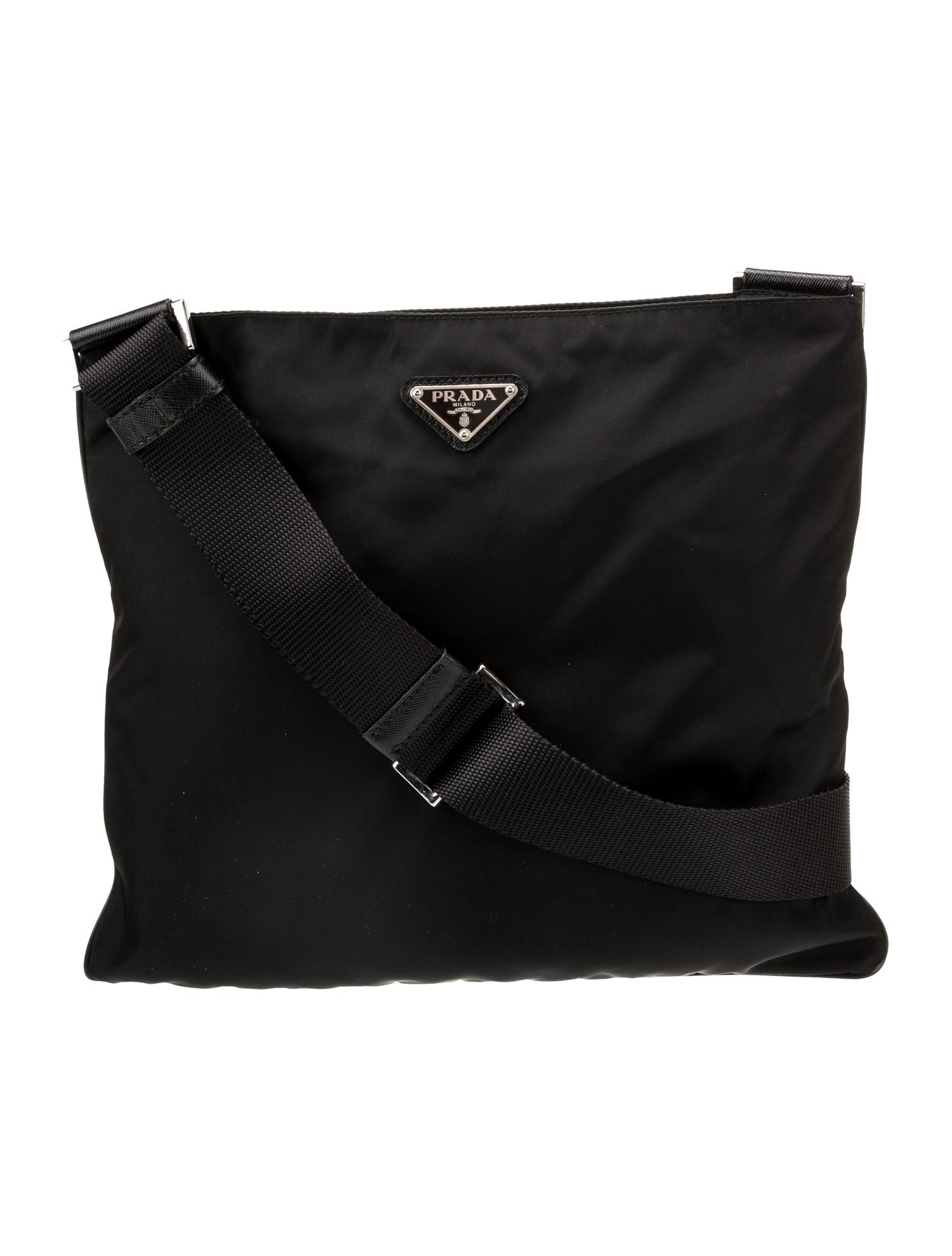 Prada Re-Nylon Crossbody Bag - Black Crossbody Bags, Handbags ...
