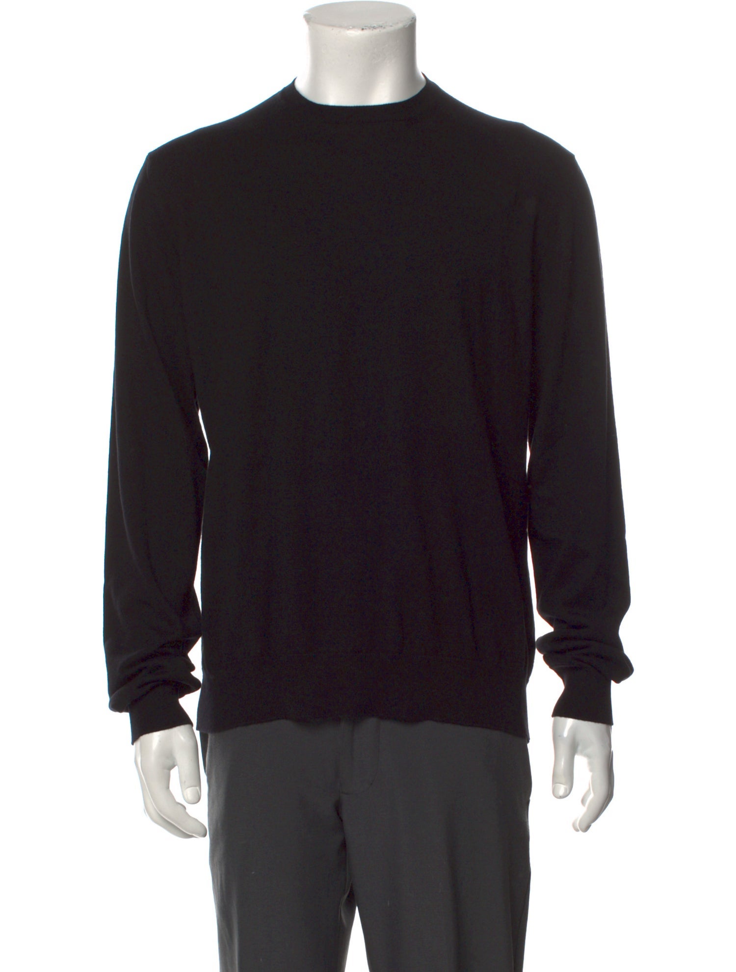 Prada 2023 Crew Neck Pullover - Black Sweaters, Clothing - PRA980645 ...