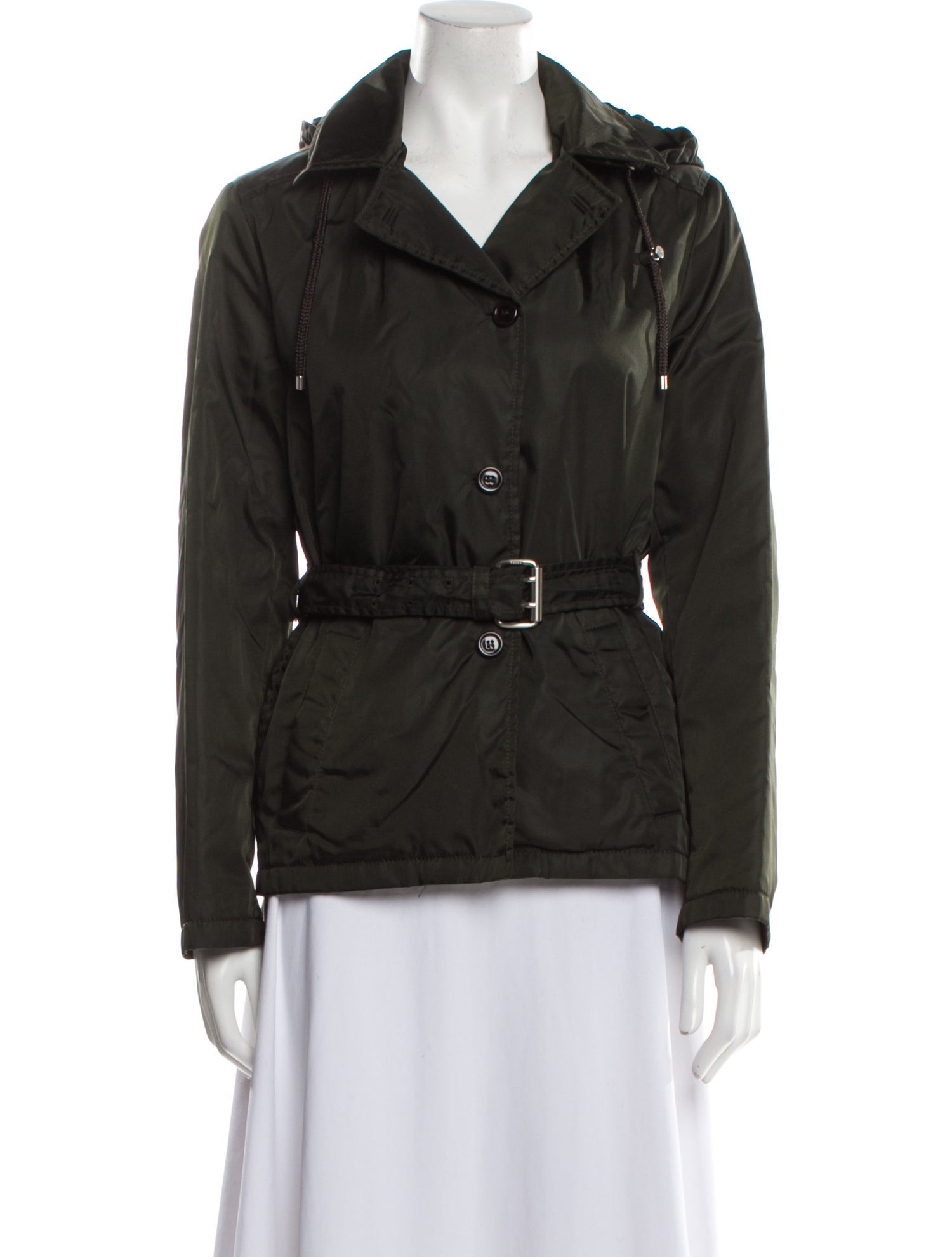 Prada Utility Jacket - Green Jackets, Clothing - PRA986540 | The RealReal