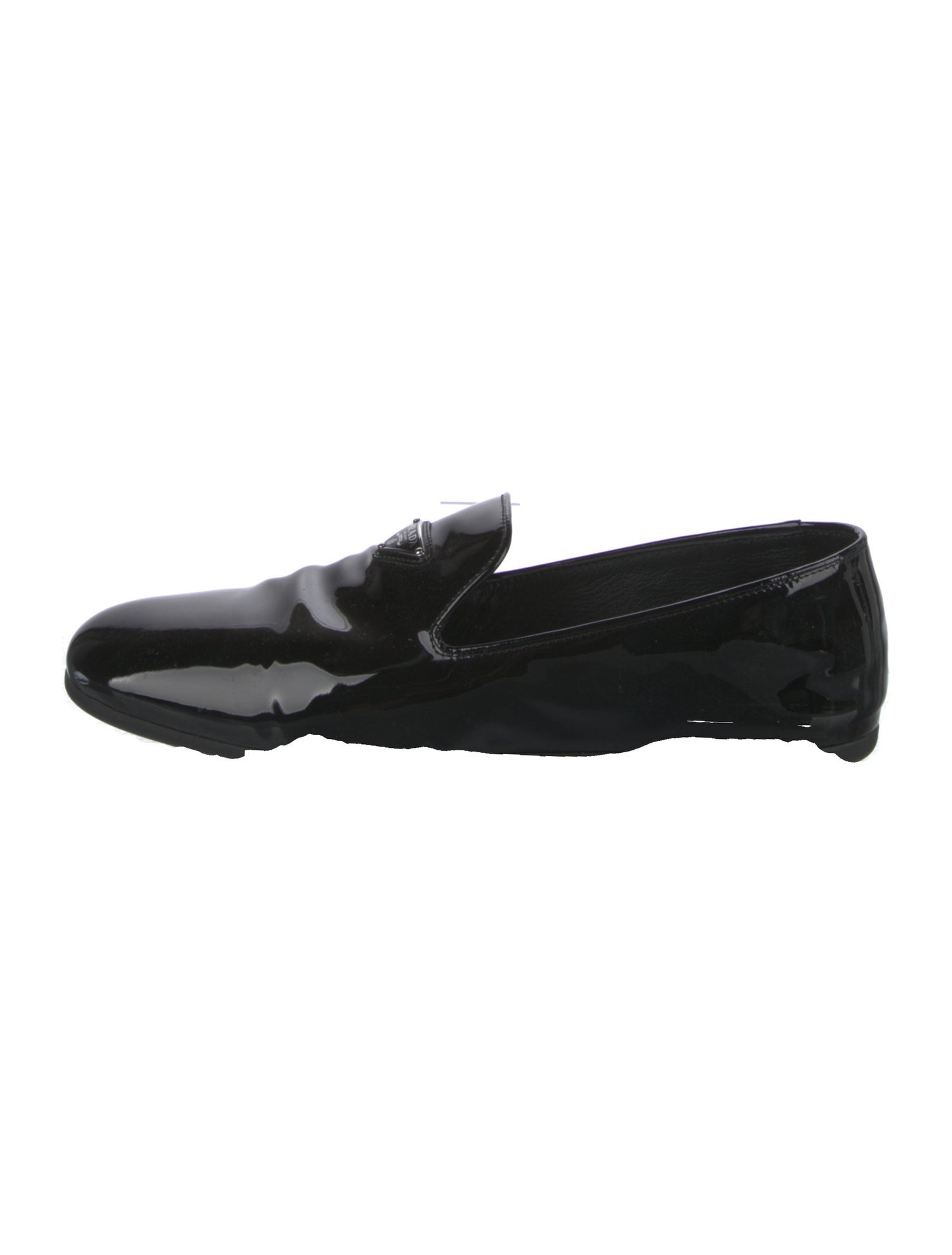 Prada Patent Leather Loafers - Black Loafers, Shoes - PRA986693 | The ...