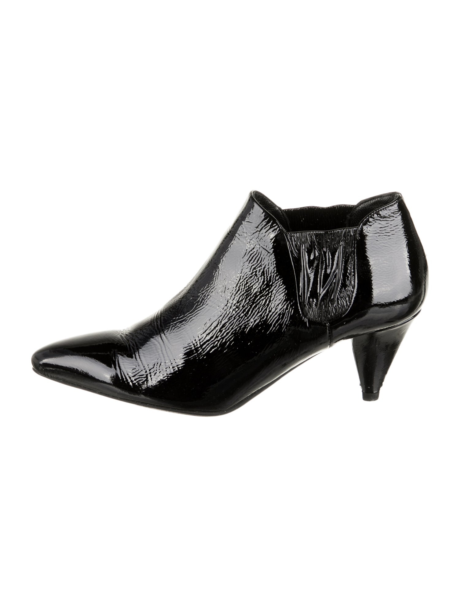Prada Patent Leather Boots - Black Boots, Shoes - PRA988578 | The RealReal