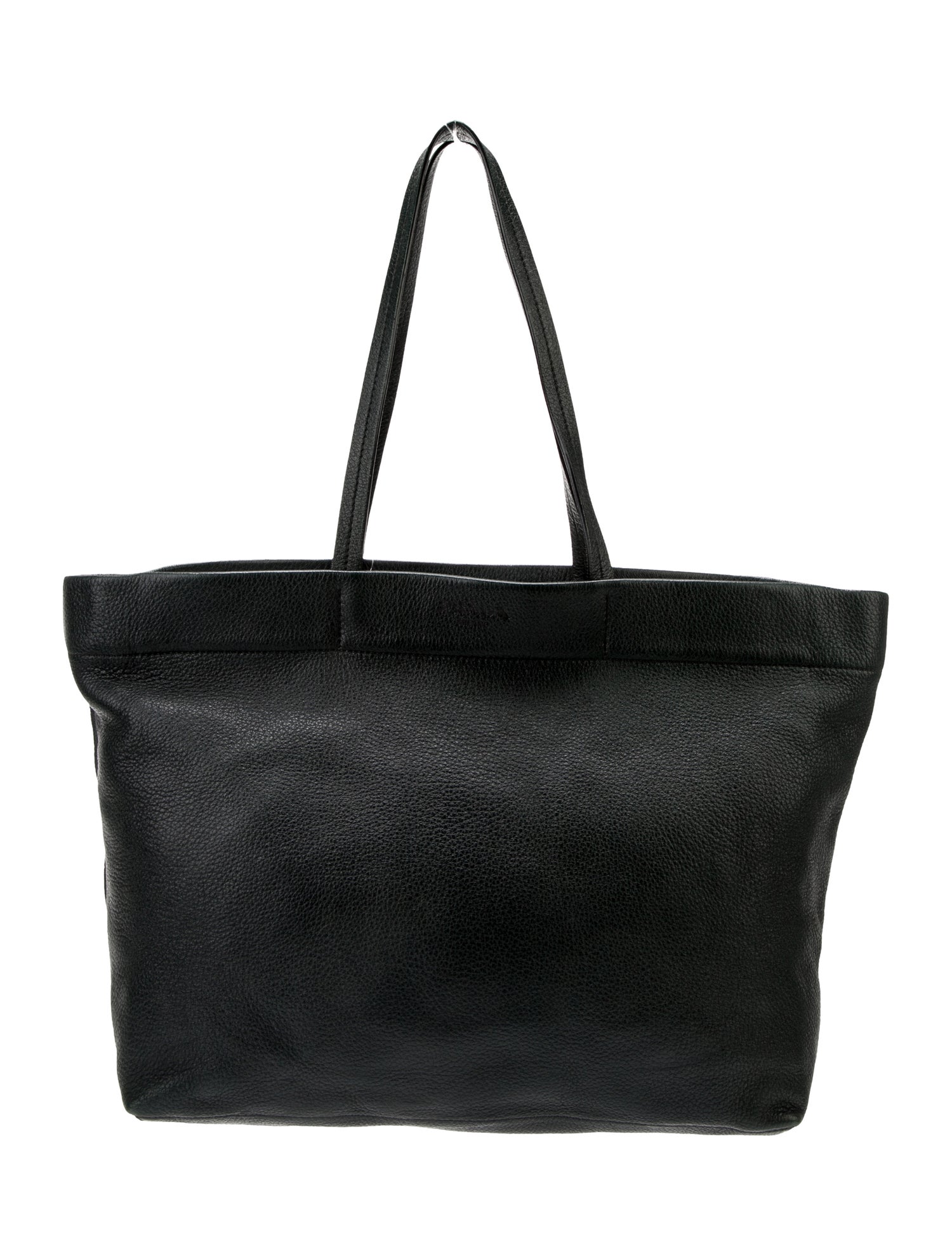 Prada Vitello Daino Tote w/ Pouch - Black Totes, Handbags - PRA990169 ...