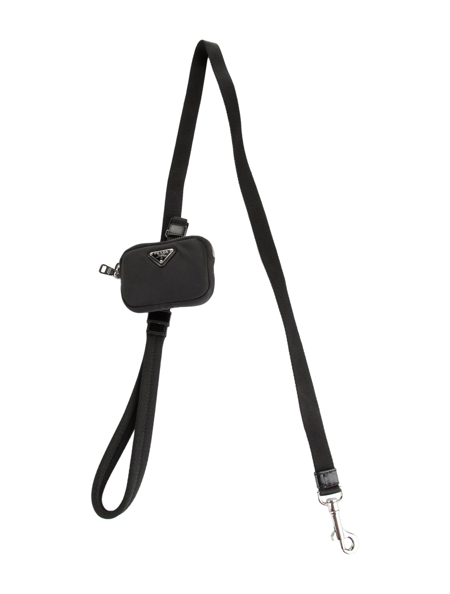 Prada Woven Bag Strap - Black Bag Accessories, Accessories - PRA994402 ...