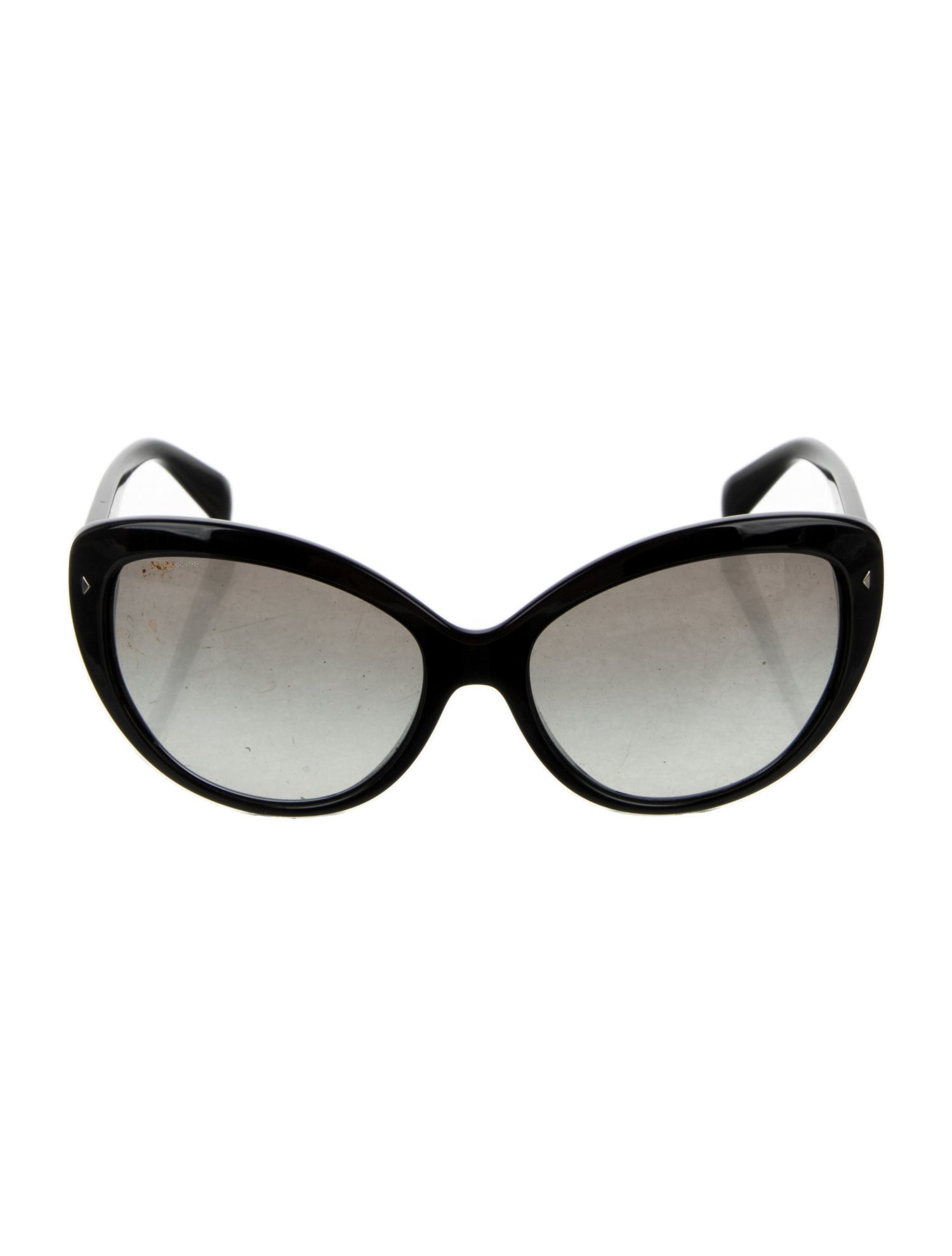 Prada Cat Eye Gradient Sunglasses Black Sunglasses Accessories