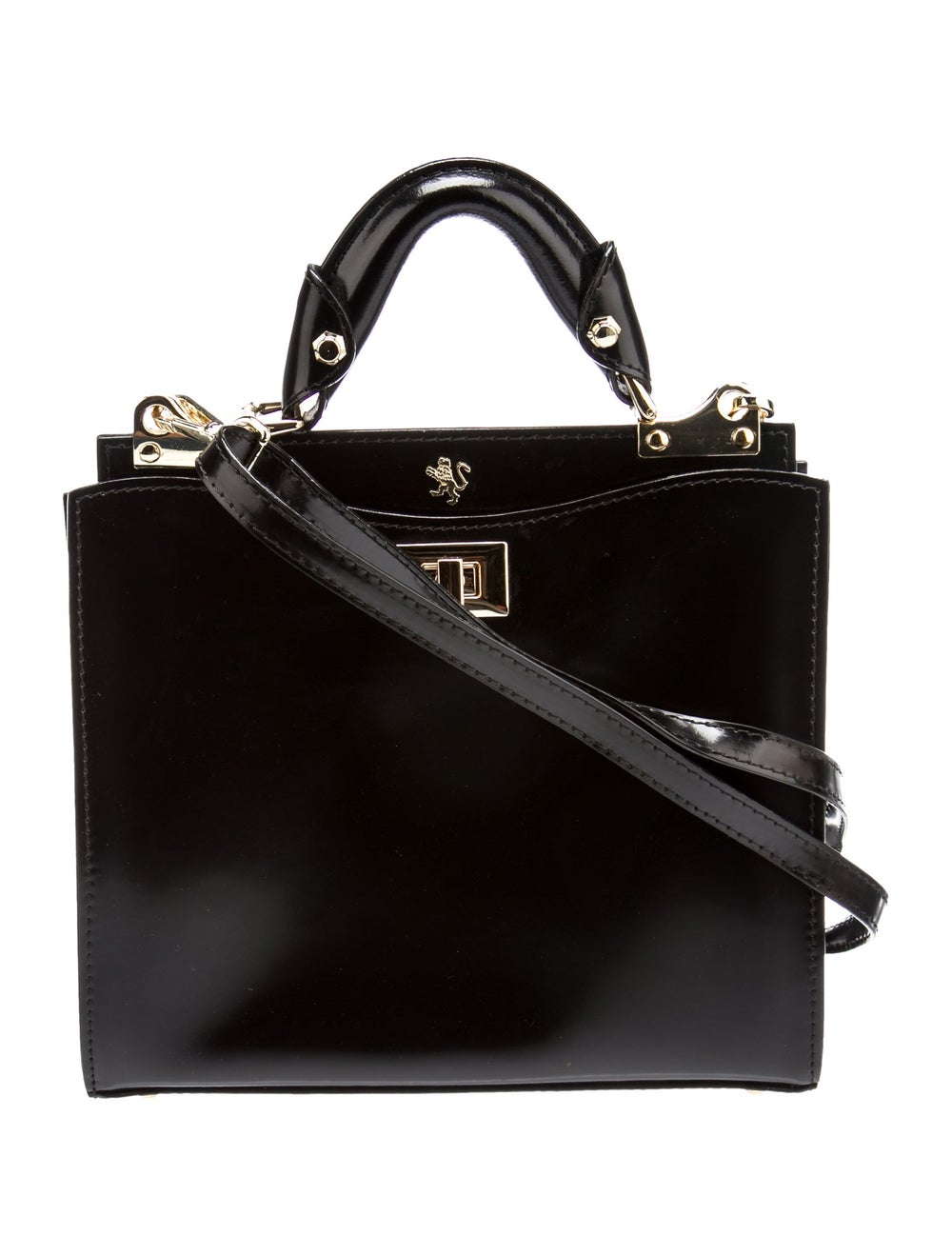 Pratesi Leather Handle Bag - Black Handle Bags, Handbags - PRATE20842 ...