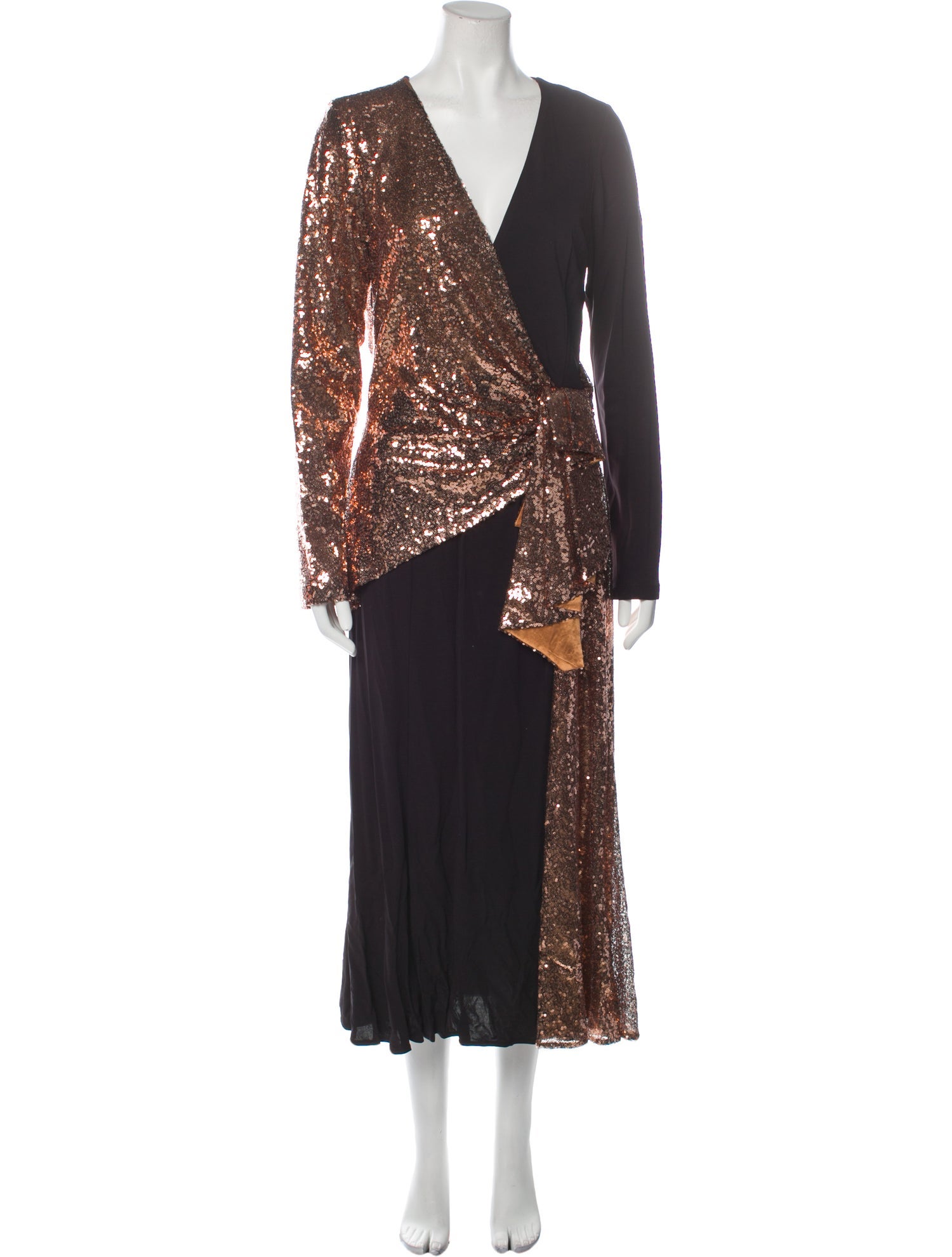 Prabal Gurung V-Neck Long Dress w/ Tags - Black Dresses, Clothing ...