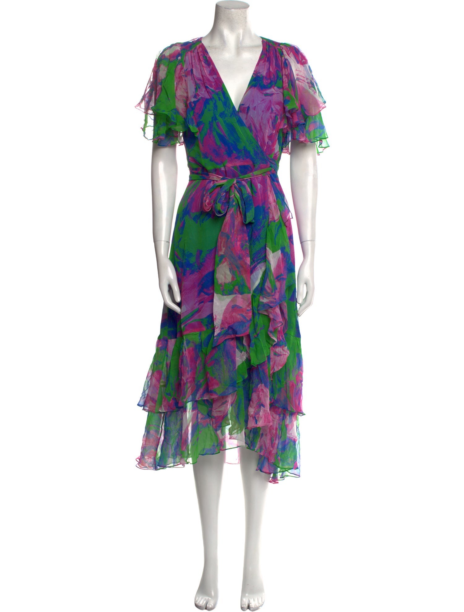 Prabal Gurung Silk Long Dress w/ Tags - Blue Dresses, Clothing ...