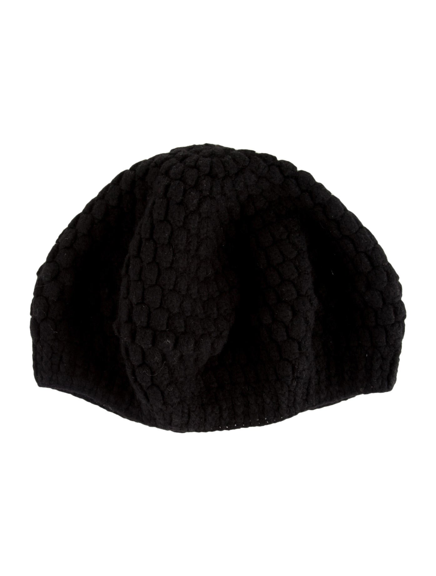 Pringle of Scotland Hat - Black Hats, Accessories - PRI20105 | The RealReal