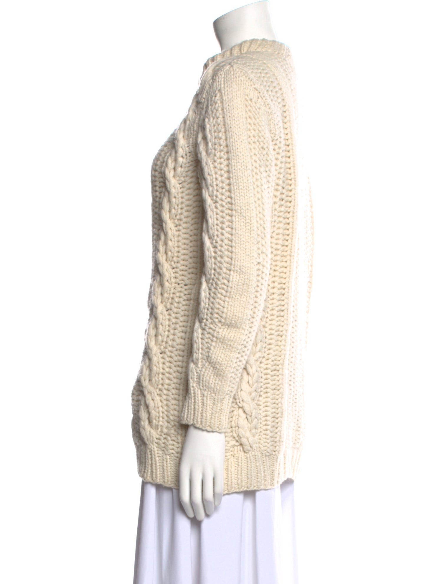 Pringle of Scotland Cashmere Patterned Sweater - Neutrals Knitwear ...