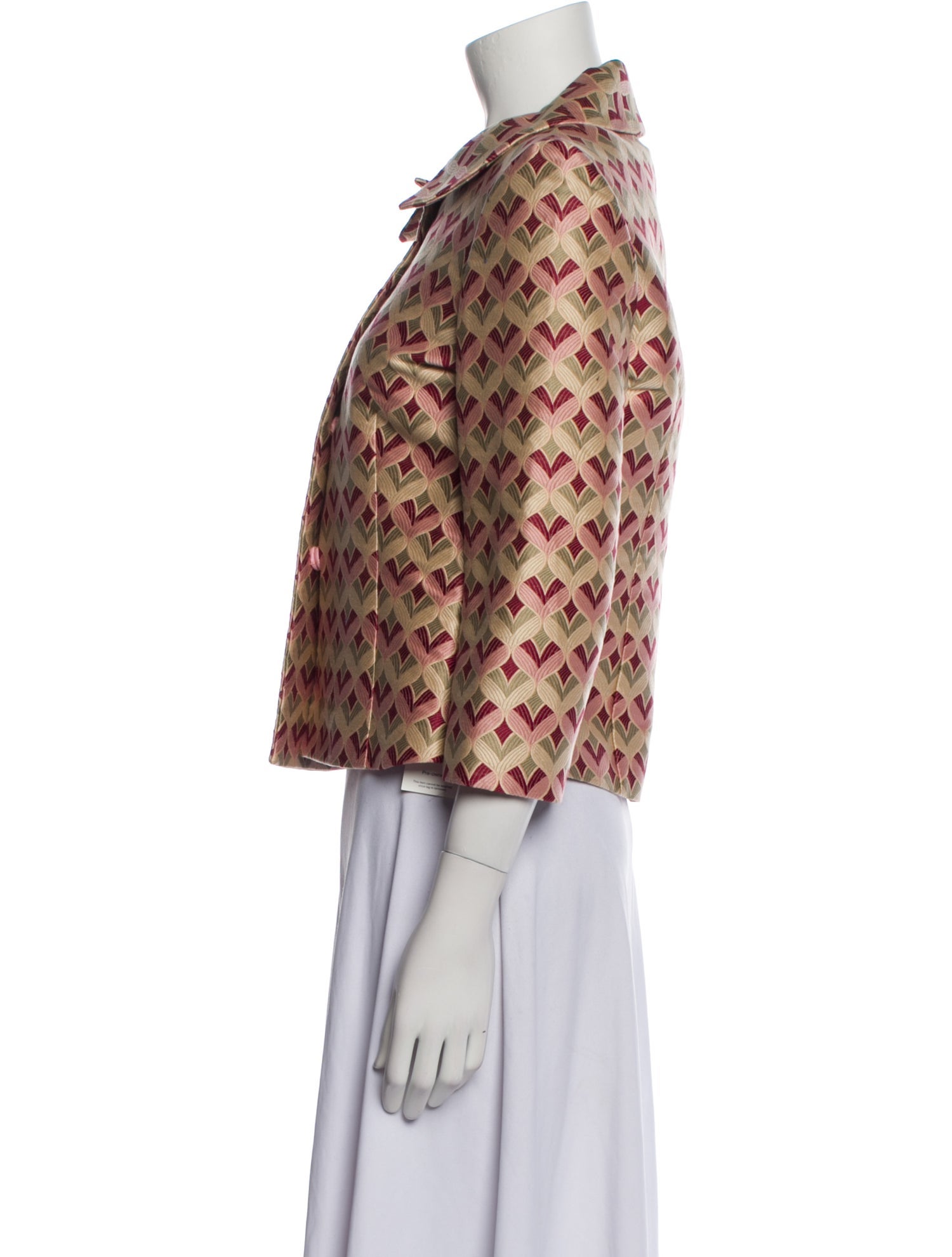 Pringle of Scotland Printed Blazer - Neutrals Jackets, Clothing ...