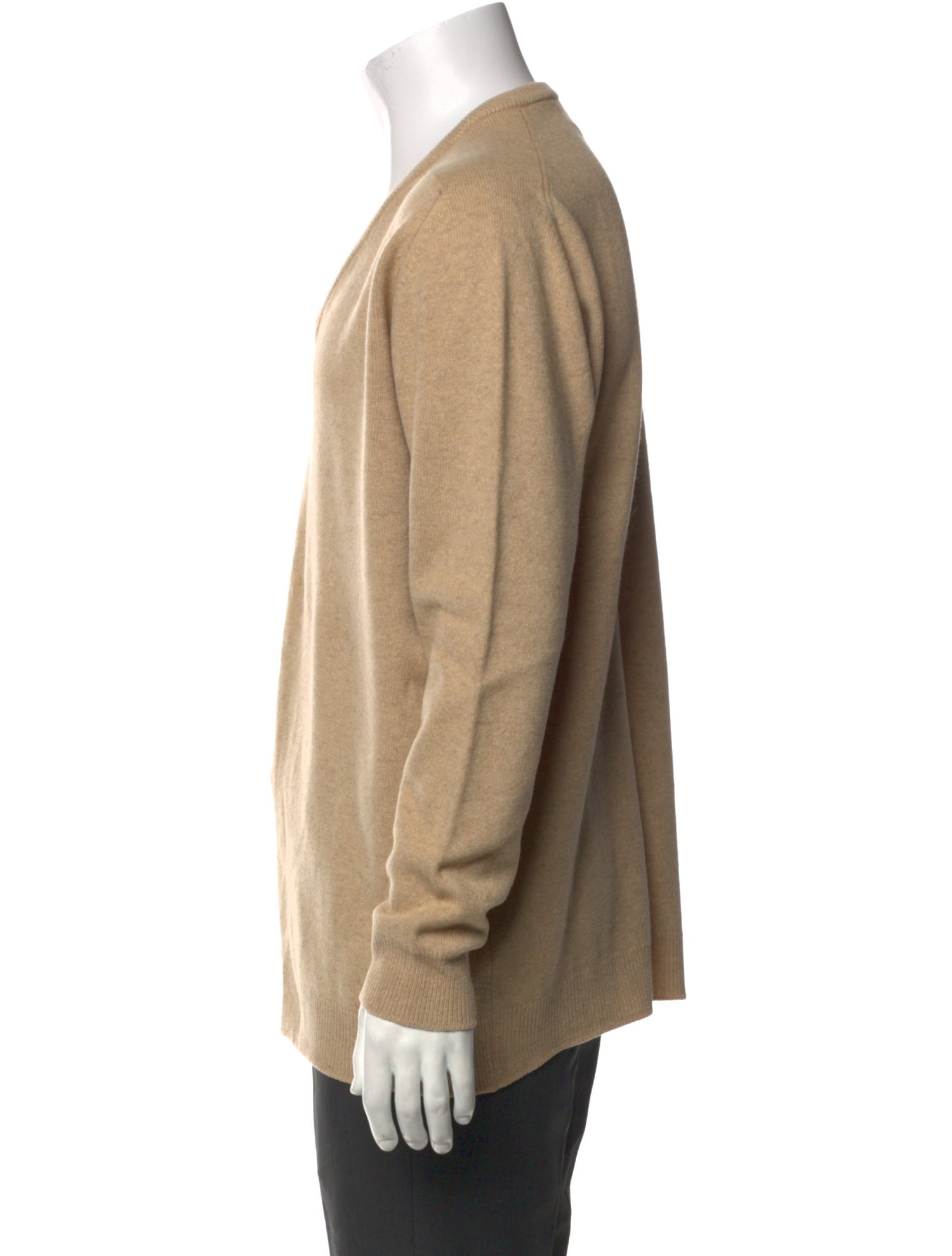 Pringle of Scotland Cashmere V-Neck Pullover - Neutrals Sweaters ...