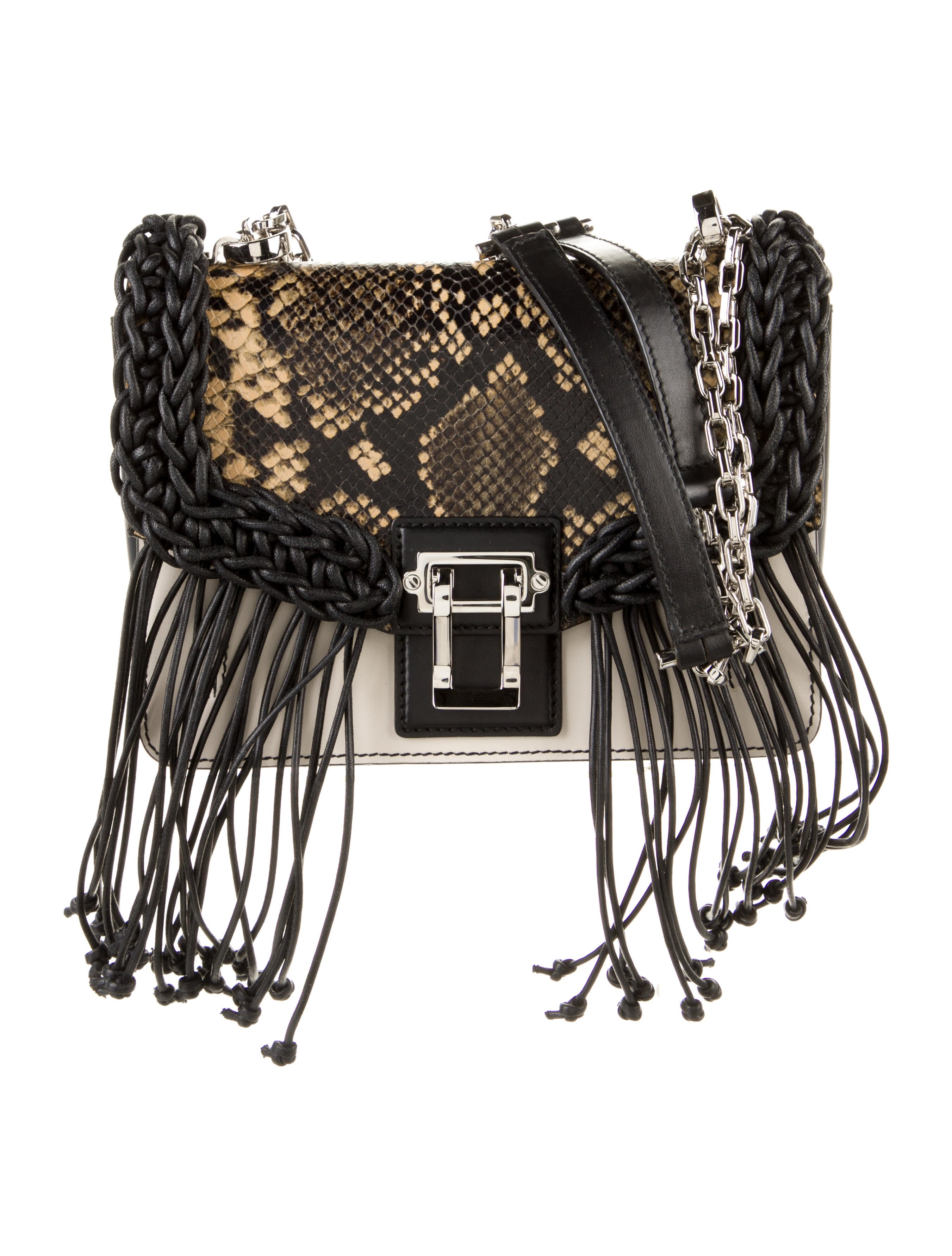 Proenza Schouler Medium Python Bucket Bag - Shoulder Bags, Handbags ...