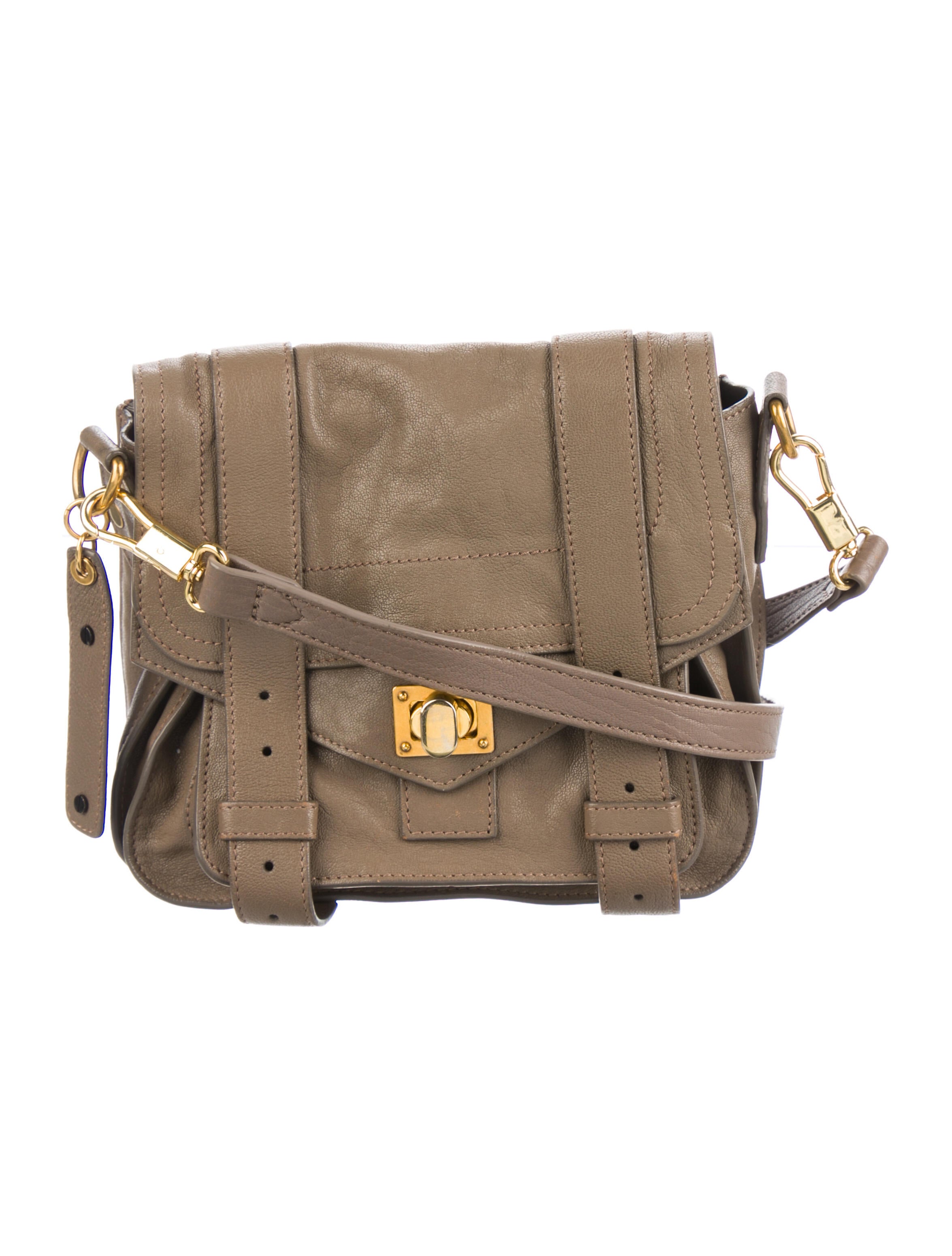 Proenza Schouler PS1 Fringe Crossbody Bag - Brown Crossbody Bags ...