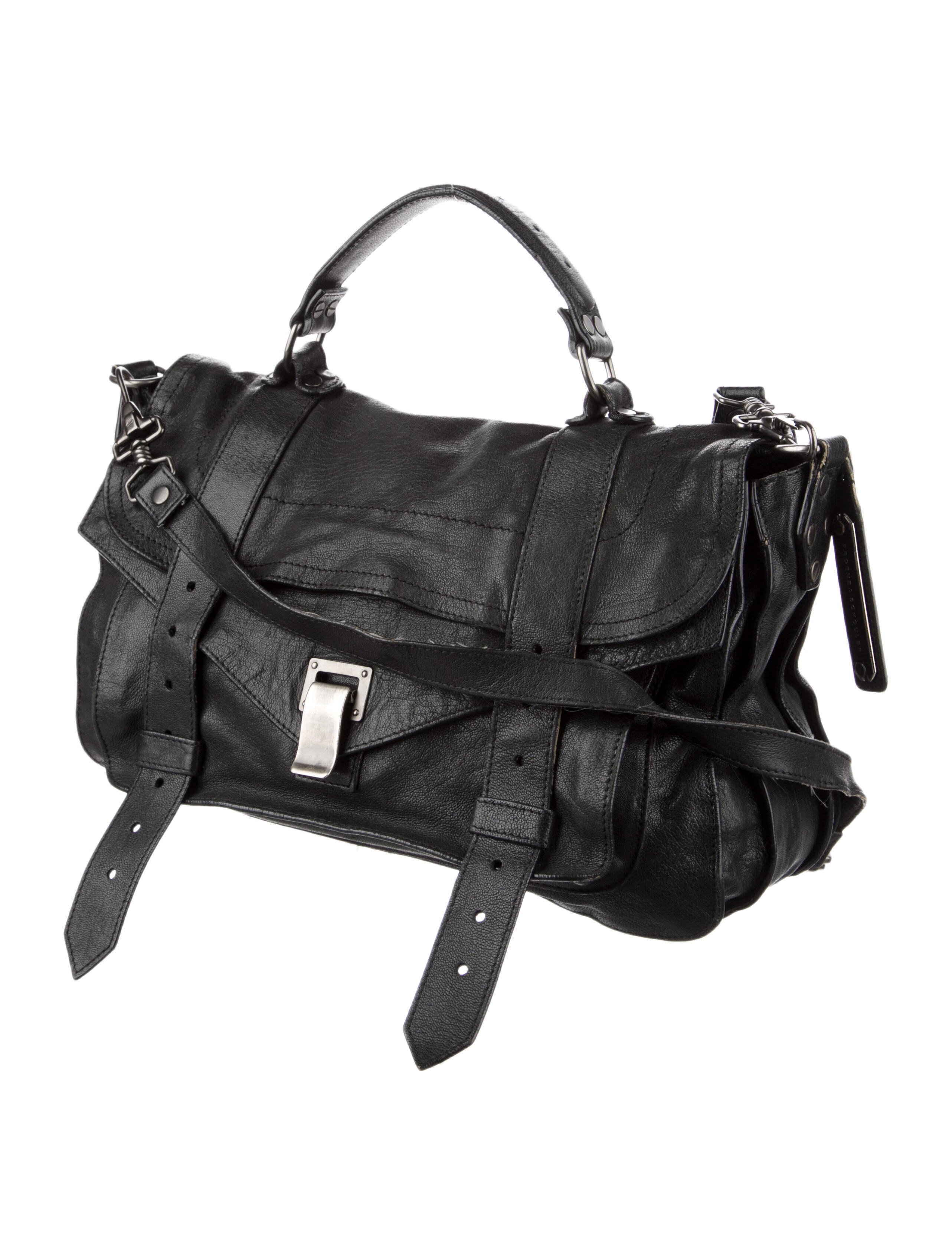 Proenza Schouler PS1 Satchel - Black Satchels, Handbags - PRO117960 ...