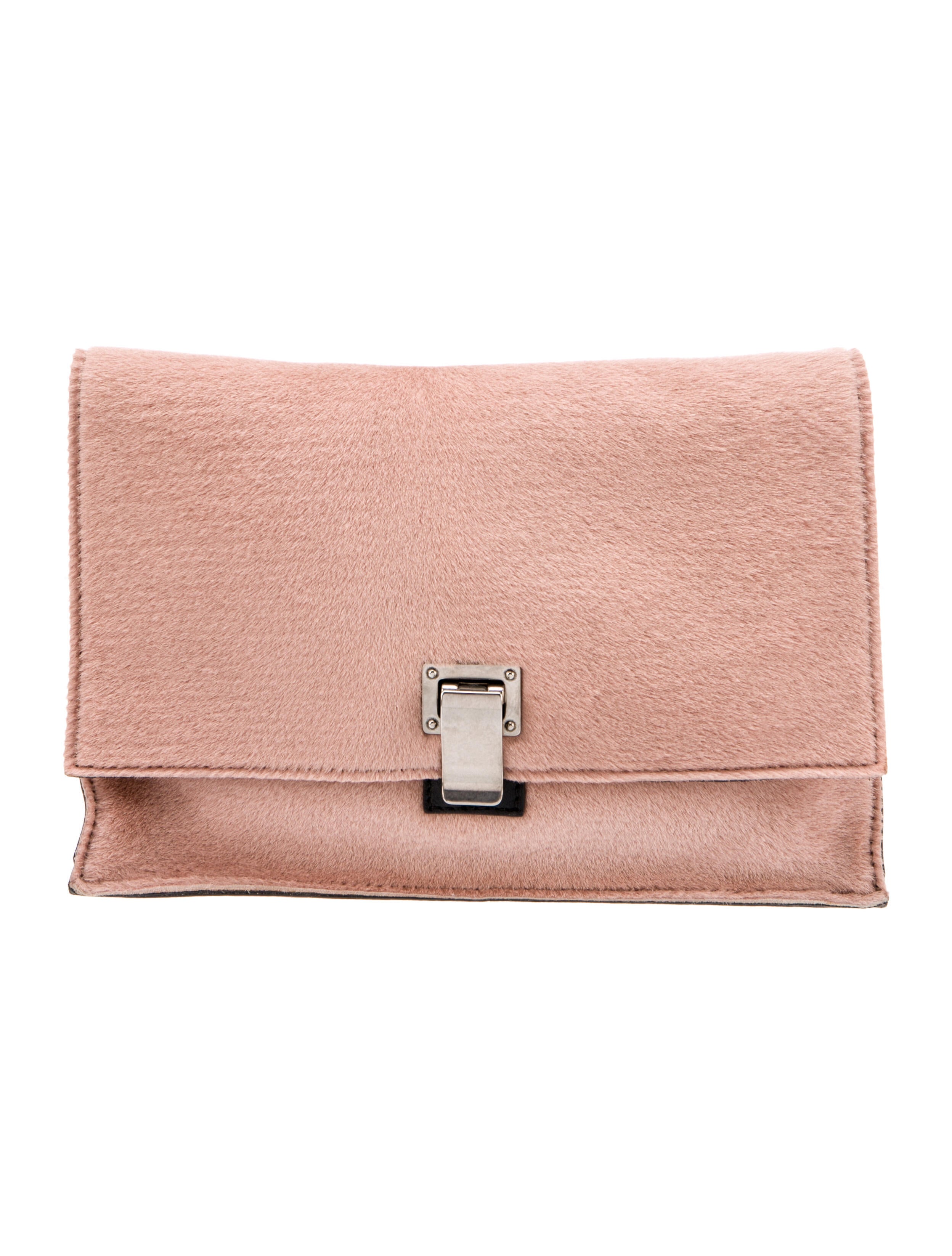 Proenza Schouler Ponyhair Clutch - Neutrals Clutches, Handbags ...