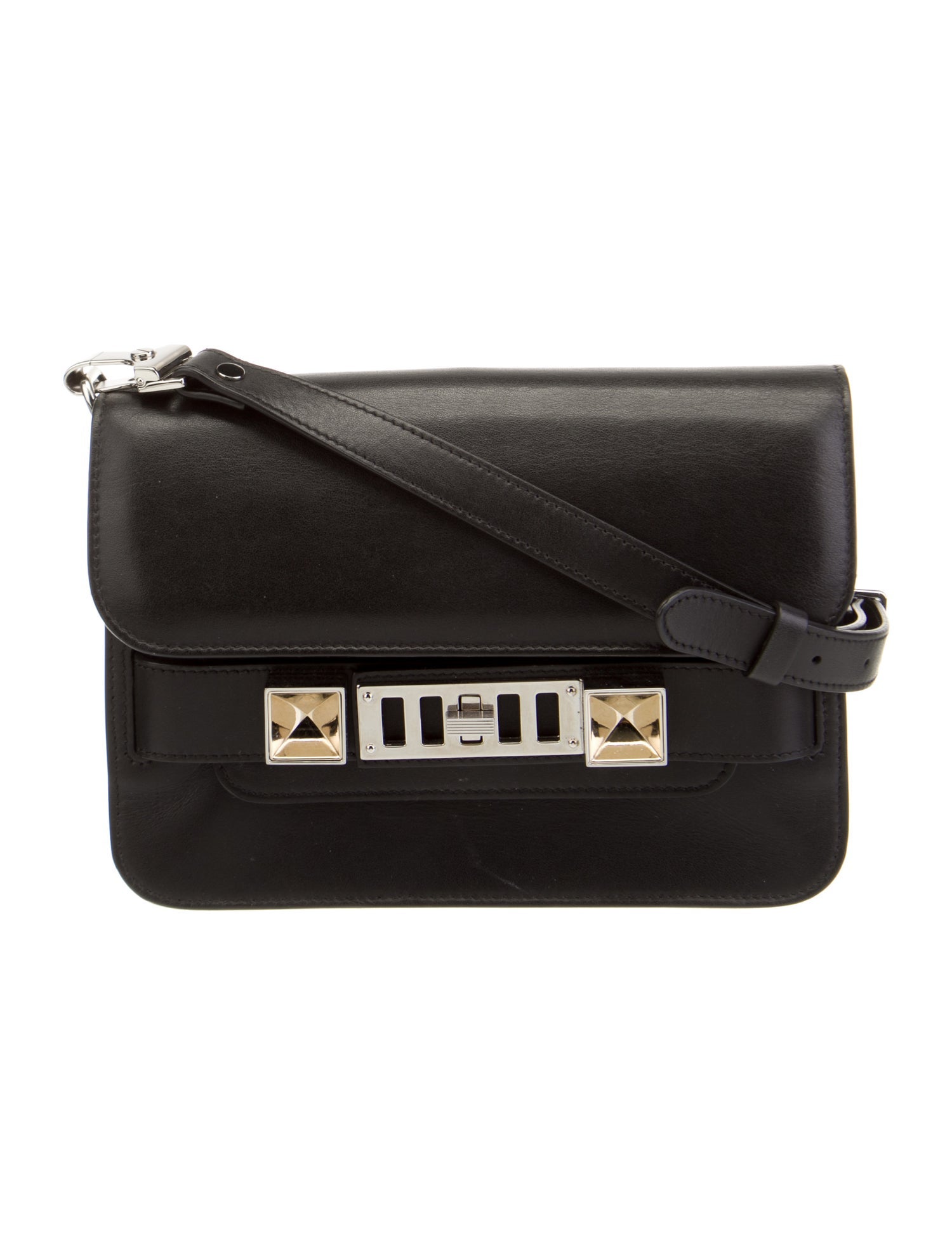 Proenza Schouler Leather Crossbody Bag - Black Crossbody Bags, Handbags ...