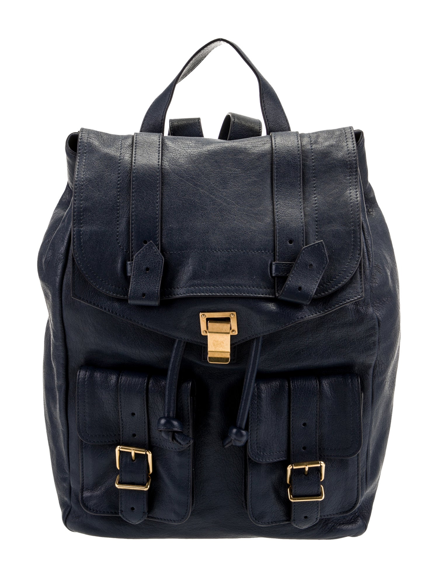 Longchamp Patent Leather Backpack - Blue Backpacks, Handbags - WL863792 ...