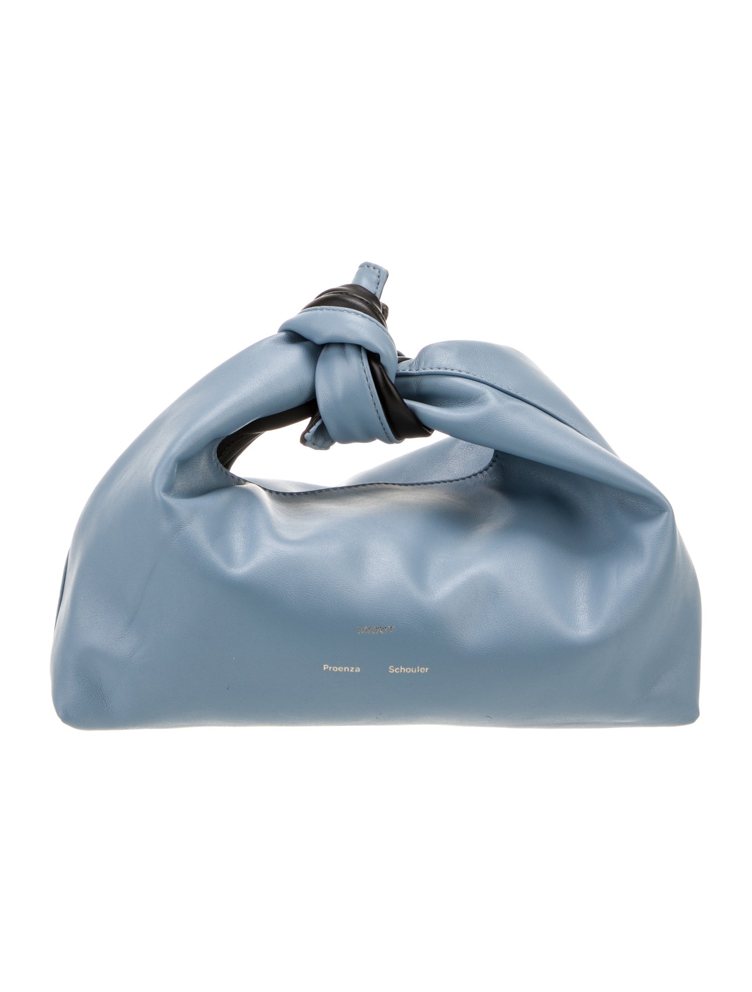 Proenza Schouler x MERIT Leather Top Handle Bag - Blue Handle Bags ...