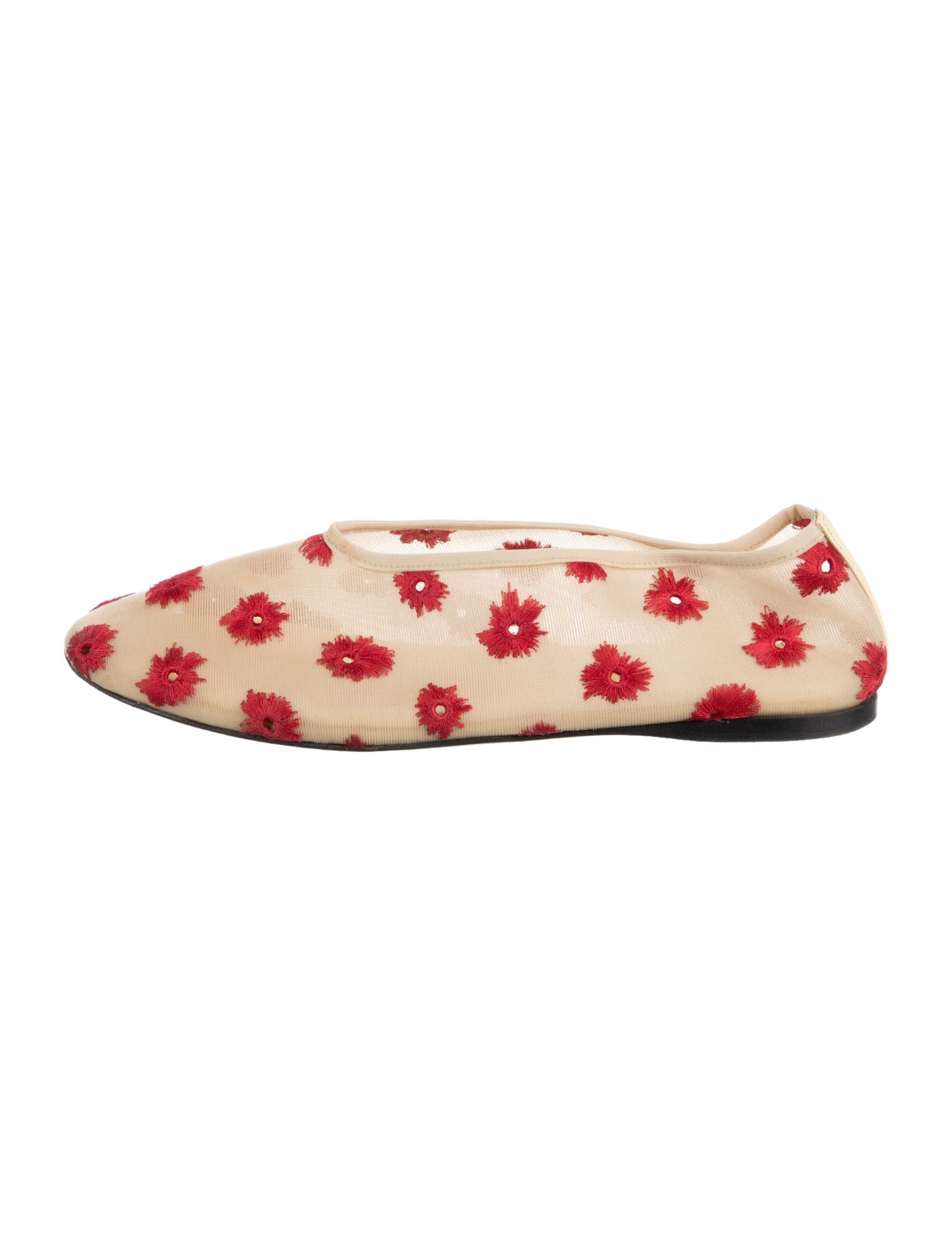 Proenza Schouler Floral Print Ballet Flats - Neutrals Flats, Shoes ...