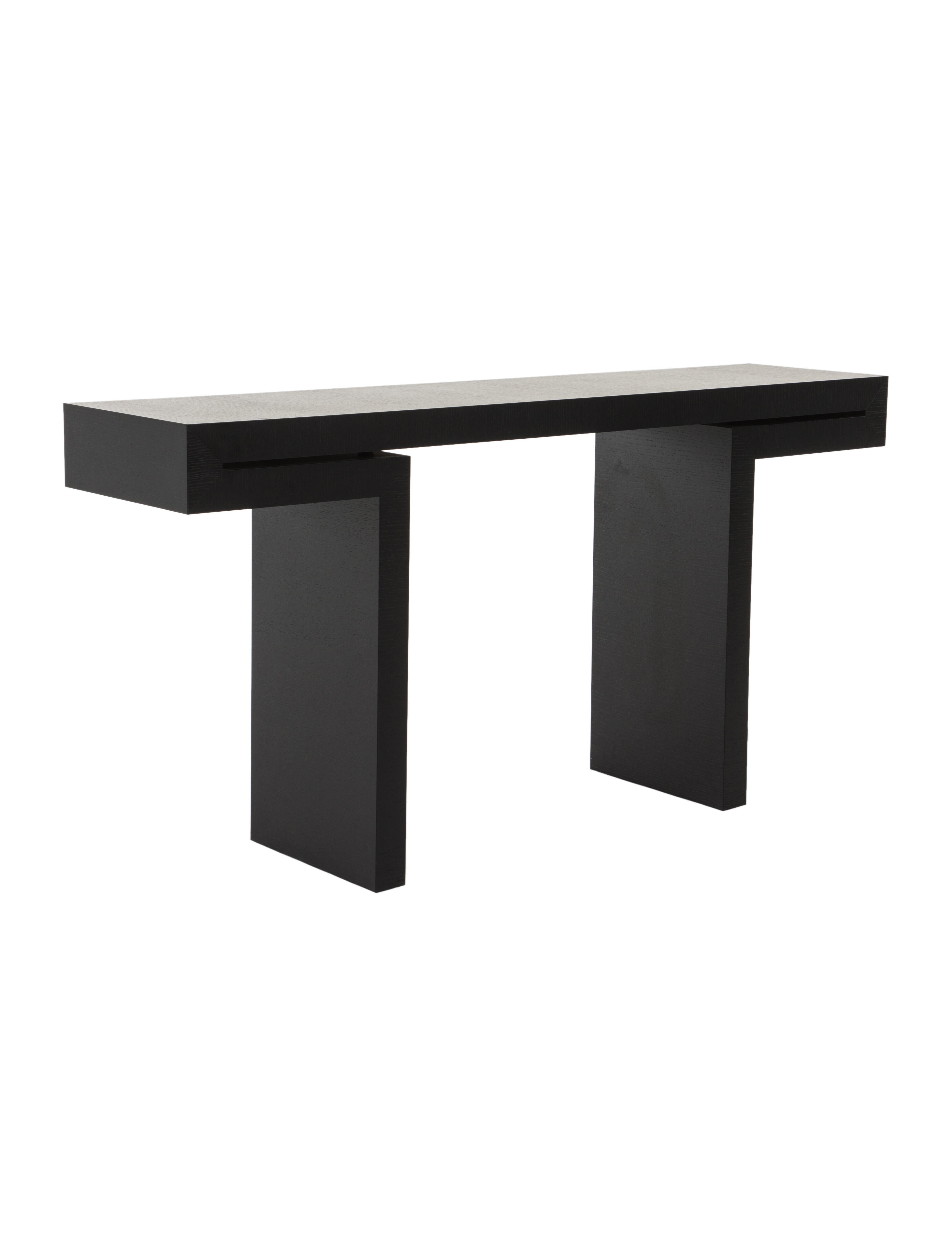 Porada Miyabi Console Table - Black, 1 pieces Tables, Furniture ...