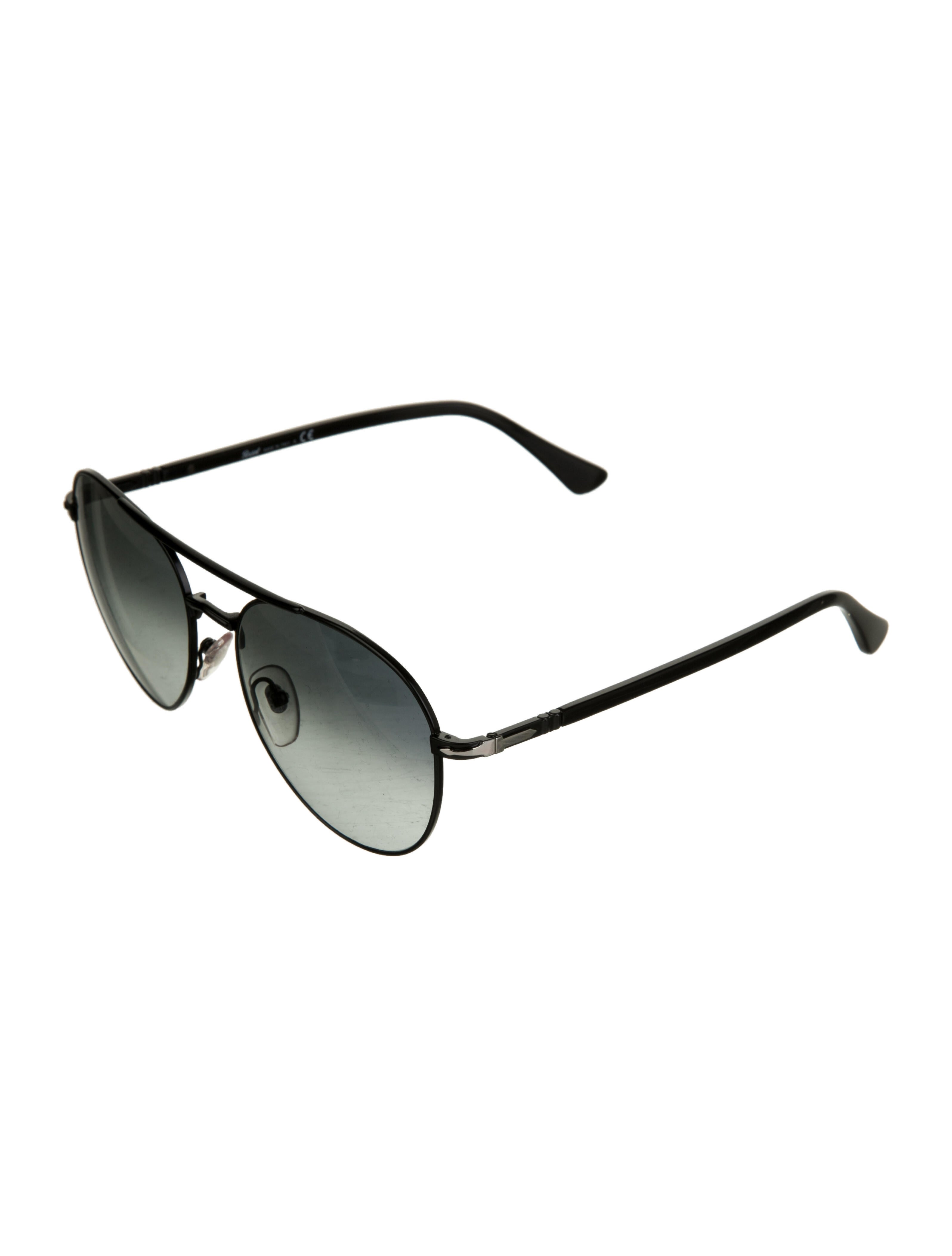 Persol Aviator Gradient Sunglasses - Black Sunglasses, Accessories ...