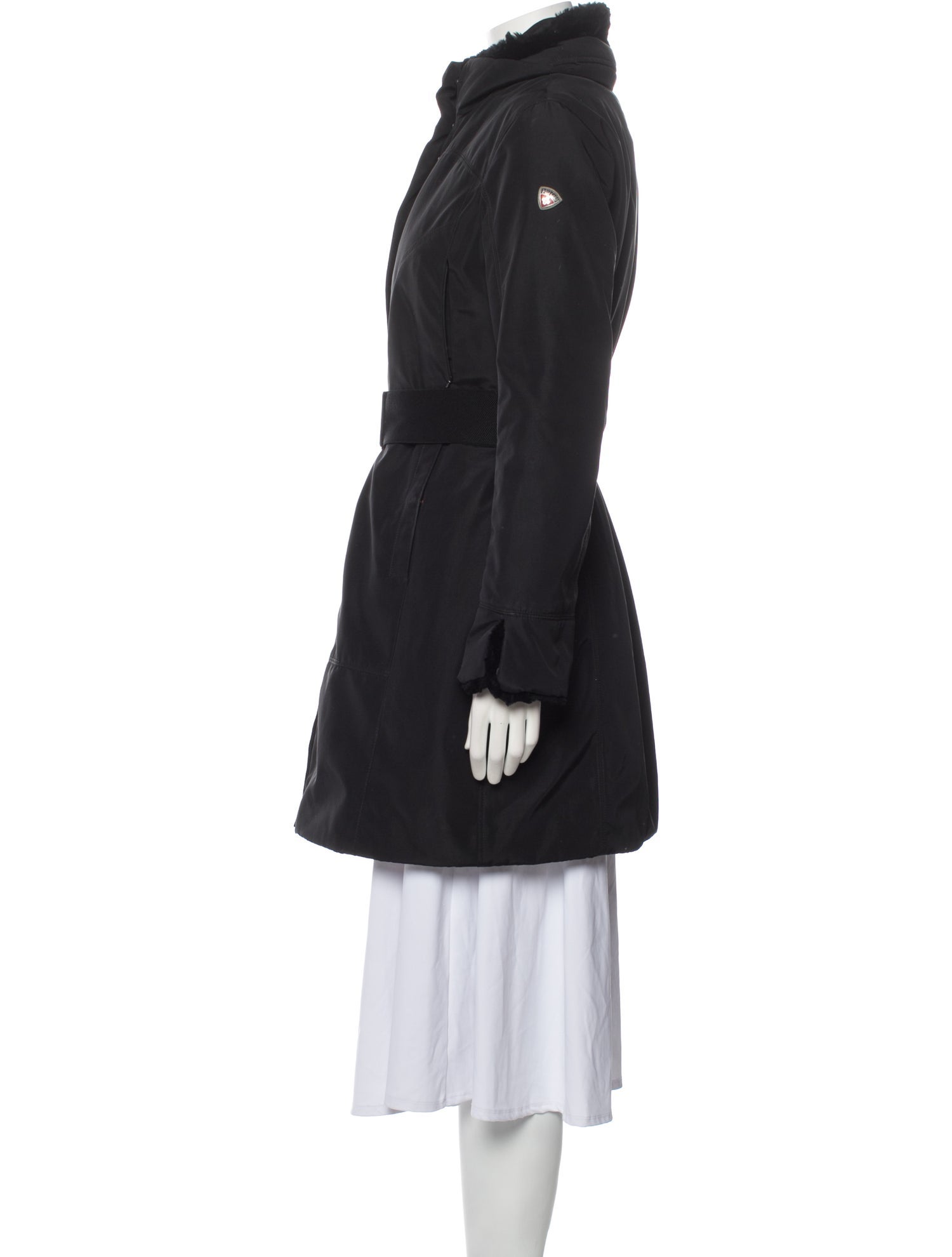 Post Card Trench Coat - Black Coats, Clothing - PSC23723 | The RealReal