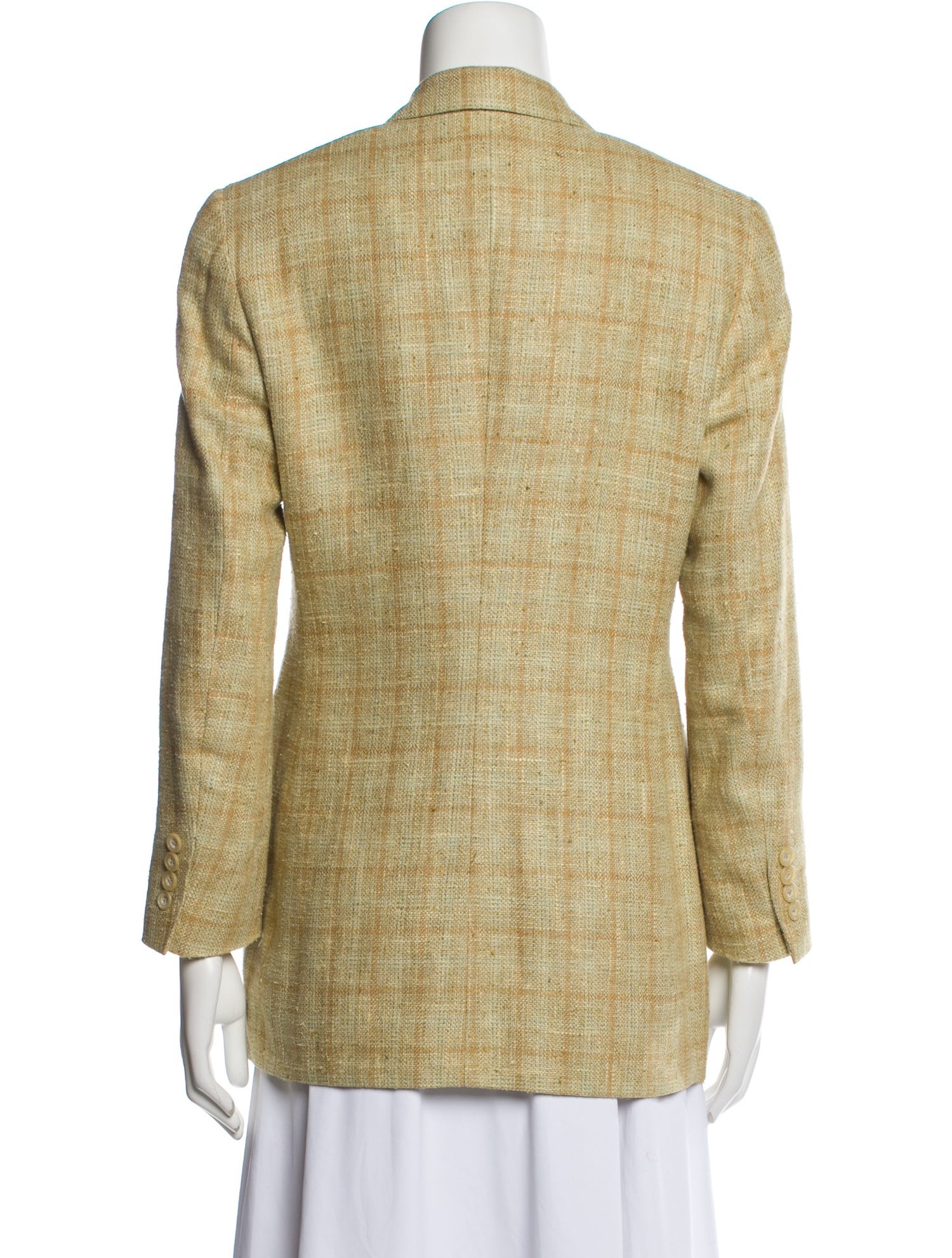 Paul Stuart Silk Tweed Pattern Blazer - Neutrals Jackets, Clothing ...