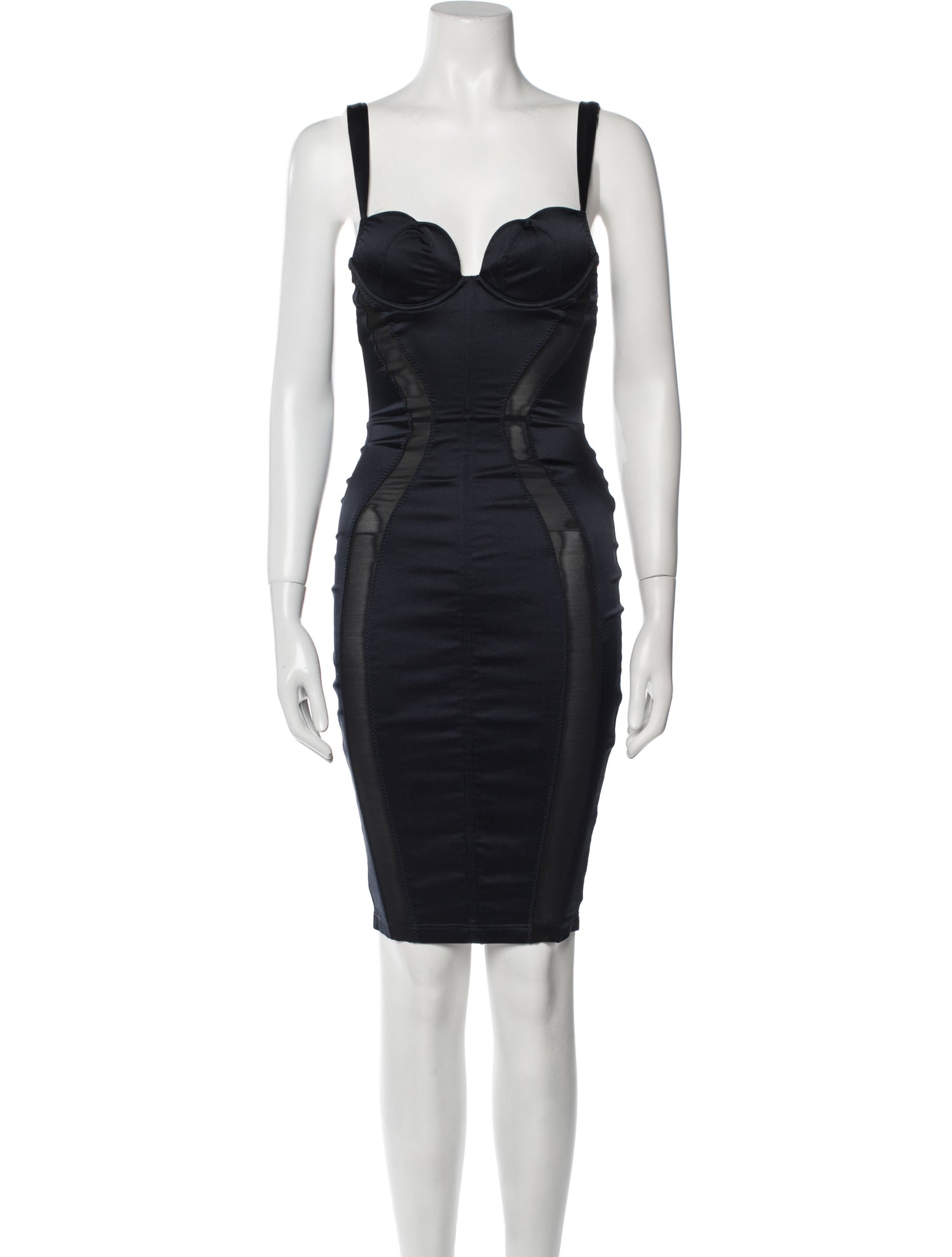 Agent Provocateur Satin Mini Dress - Blue Dresses, Clothing - PVC23689 ...