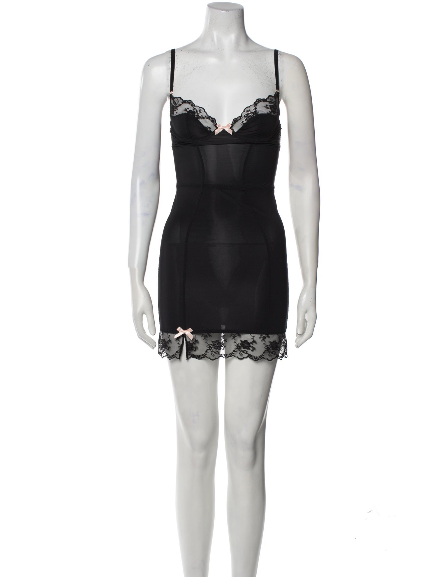 Agent Provocateur Nylon Mini Dress - Black Dresses, Clothing - PVC23933 ...