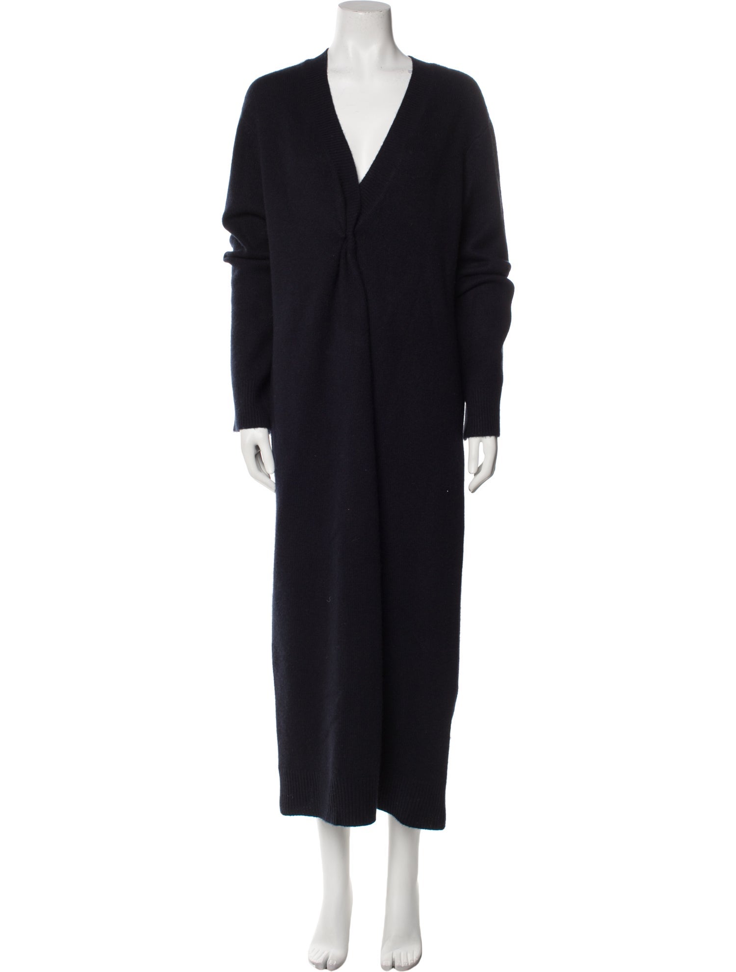 Raey Cashmere Long Dress - Blue Dresses, Clothing - RAEYY24497 | The ...