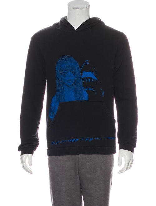 Raf Simons Consumed Penelope Graphic Print Hooded Sweatshirt - Clothing ...