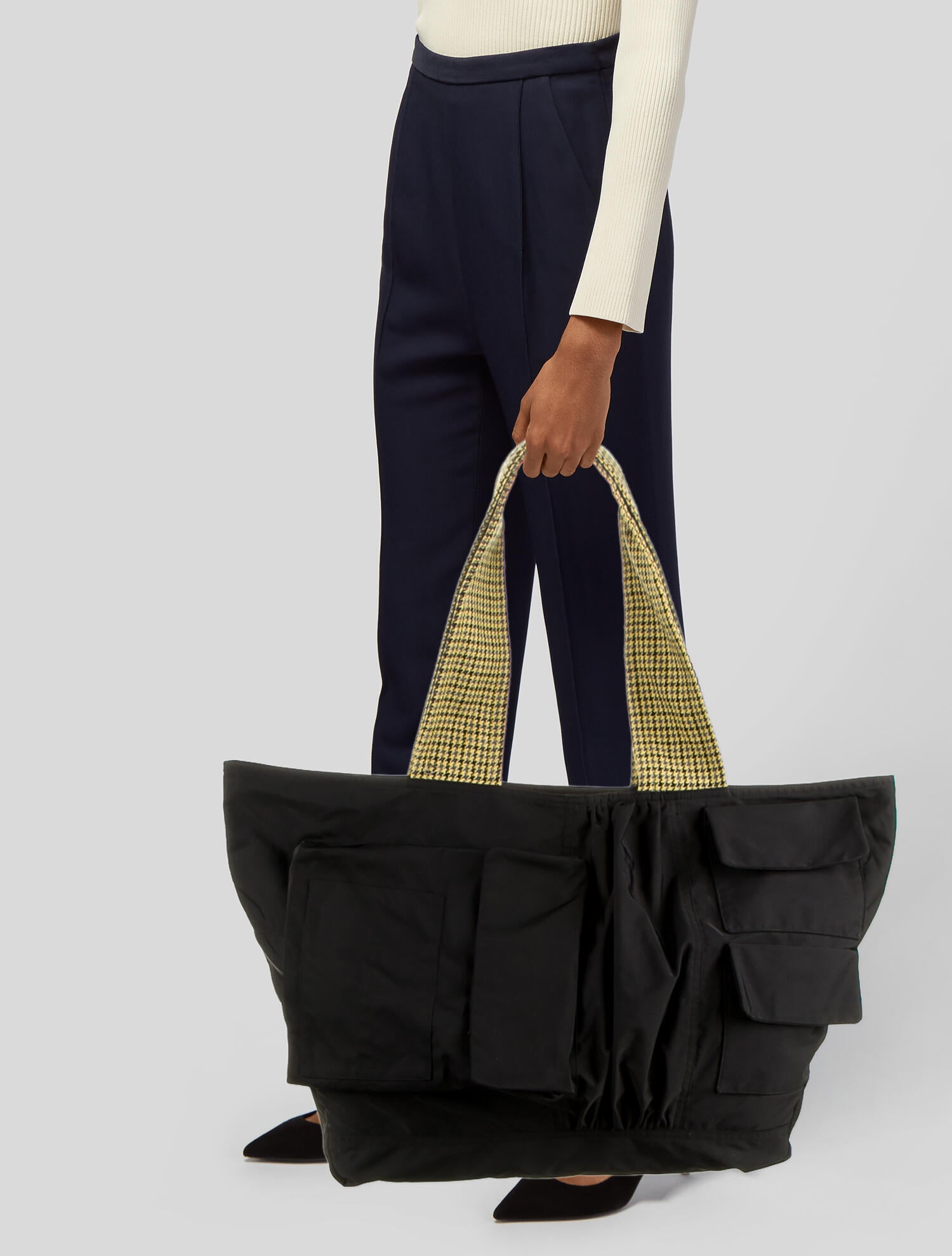 Raf Simons Nylon Tote Bag - Black Totes, Handbags - RAF23630 | The RealReal