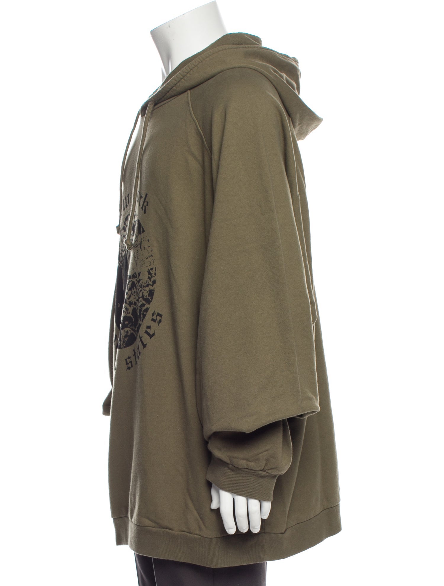 Raf Simons Archive Redux Graphic Print Hoodie w/ Tags - Green ...