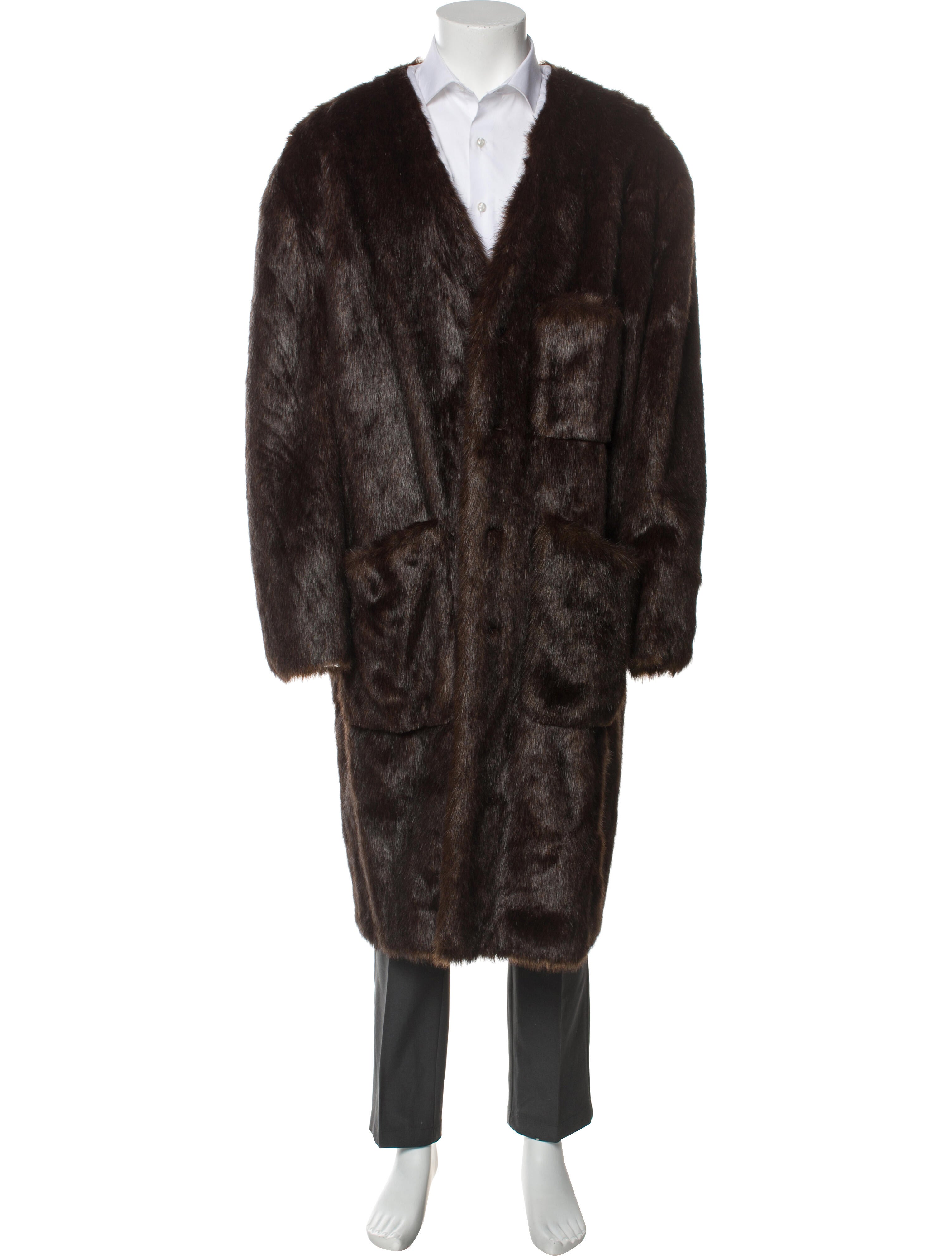 Raf Simons 2020 Overcoat - Brown Outerwear, Clothing - RAF25398 | The ...