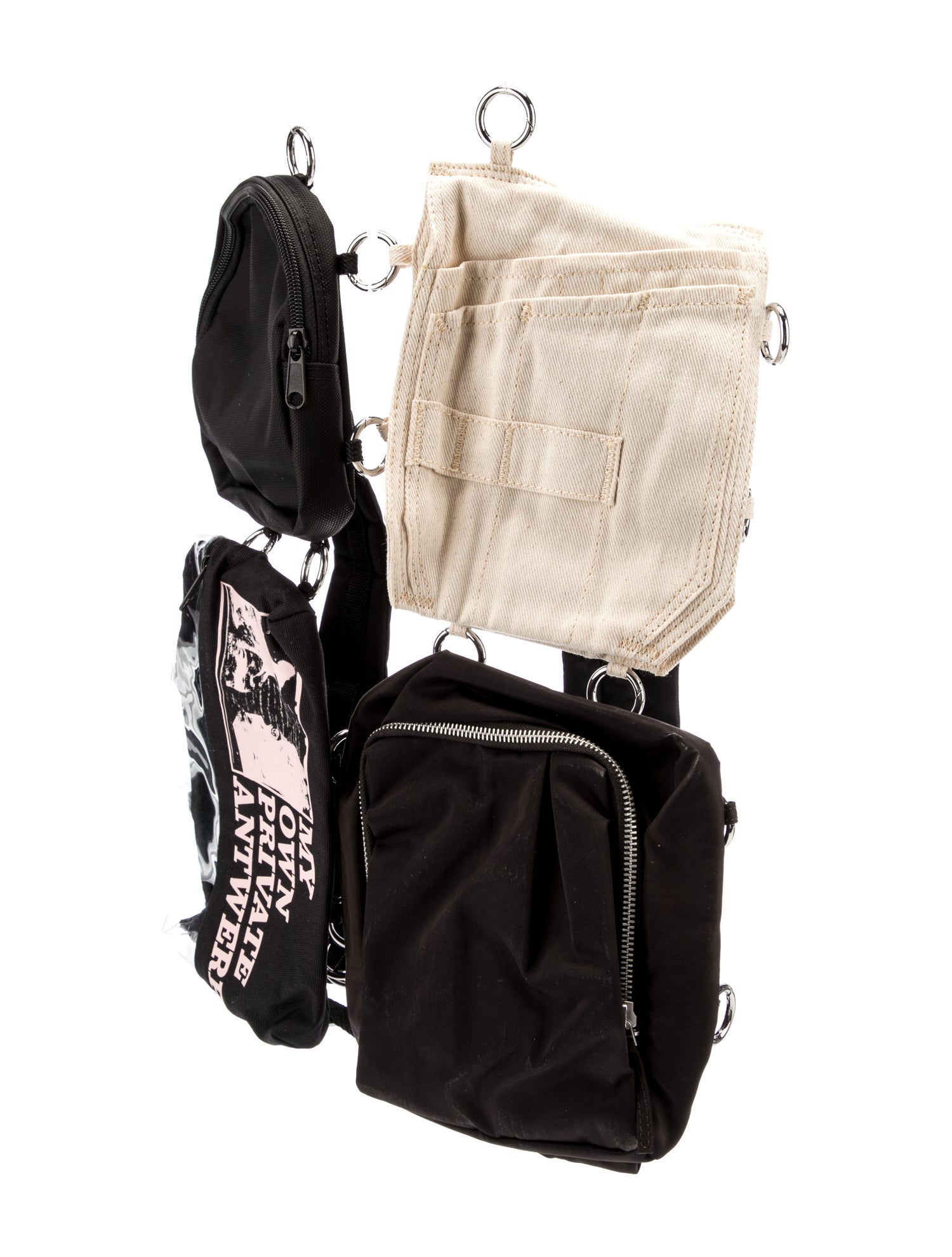 Raf Simons Canvas Backpack - Brown Backpacks, Bags - RAF25553 | The ...