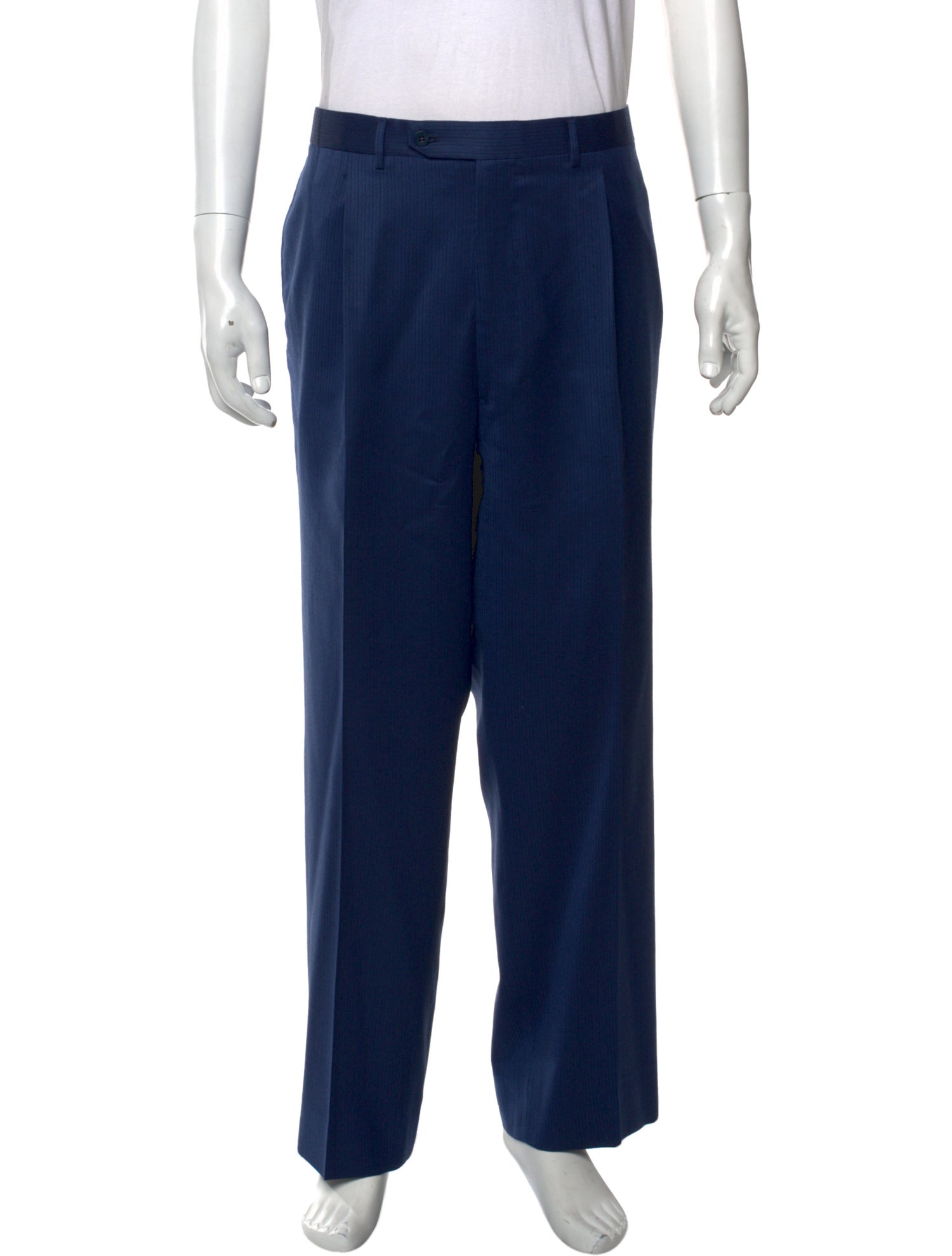 Stefano Ricci Dress Pants - Blue, 13" Rise Pants, Clothing - RCC28775 ...