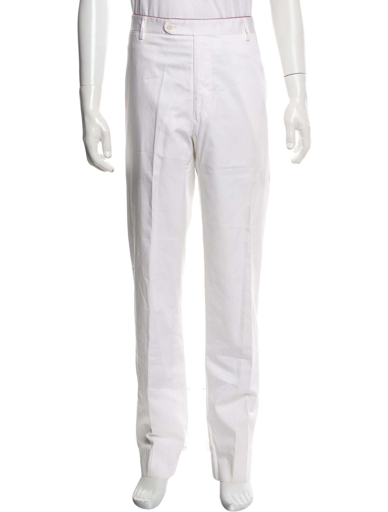 Stefano Ricci Pants - White, 18" Rise Pants, Clothing - RCC28904 | The ...
