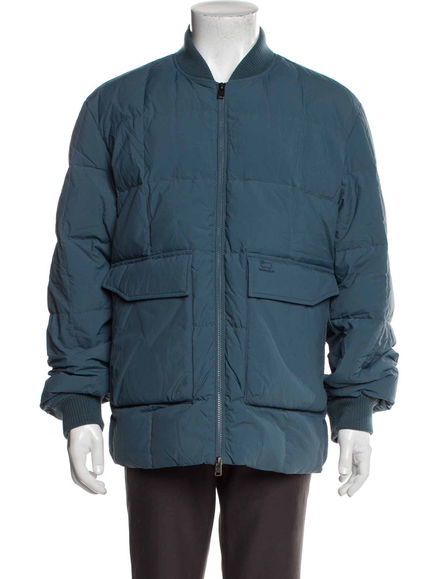 Woolrich Puffer Coat - Blue Outerwear, Clothing - RCH25682 | The RealReal