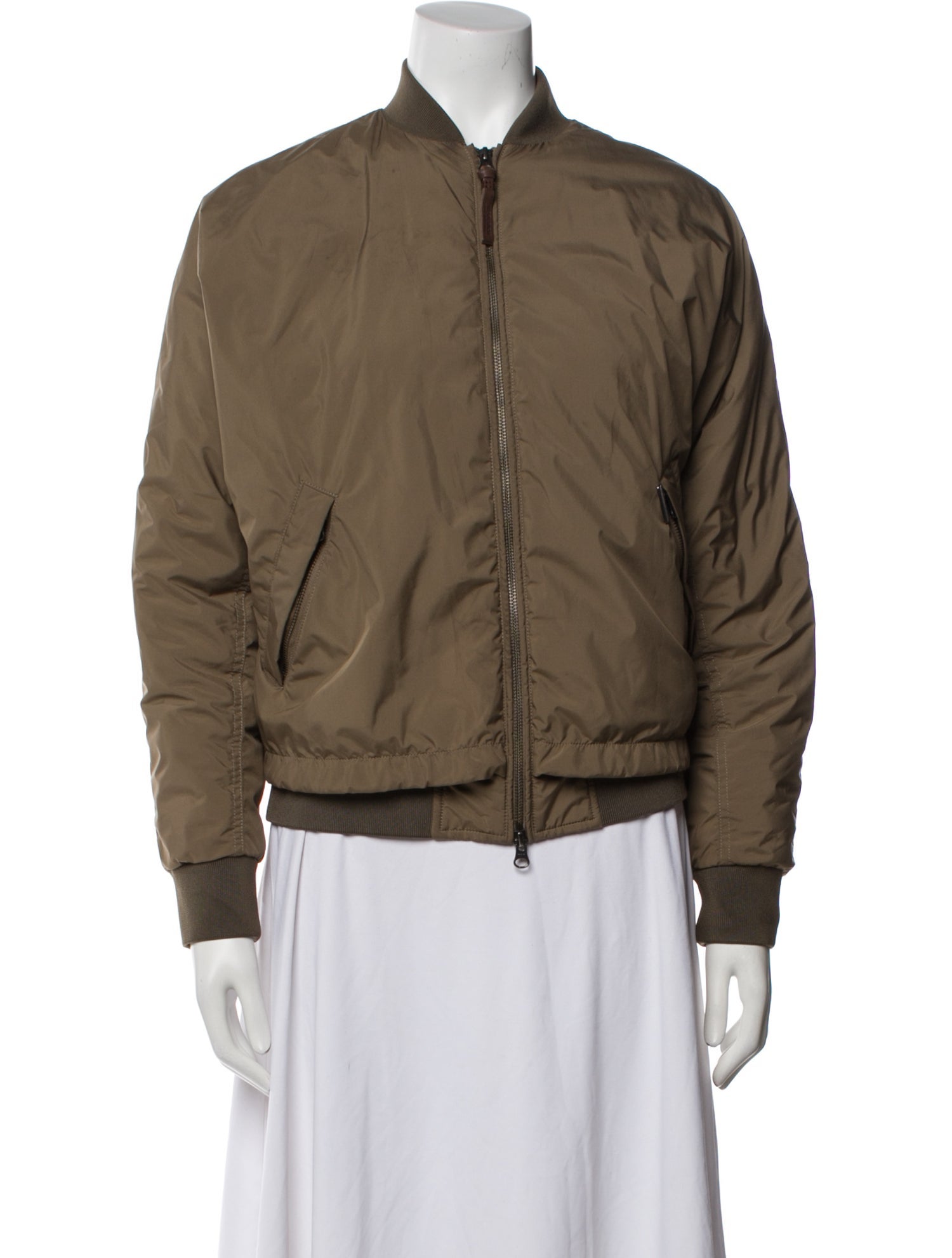 Woolrich Bomber Jacket - Neutrals Jackets, Clothing - RCH25788 | The ...