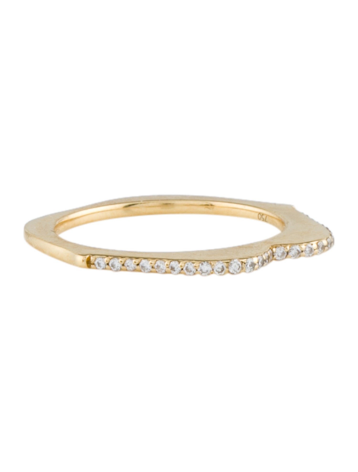 Raphaele Canot 18K Diamond OMG Ring - 18K Yellow Gold Band, Rings ...