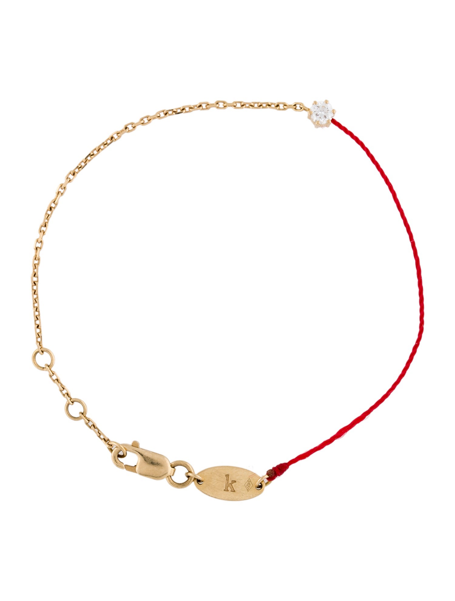 Redline 18K Diamond Absolu Link Bracelet - 18K Yellow Gold Link ...